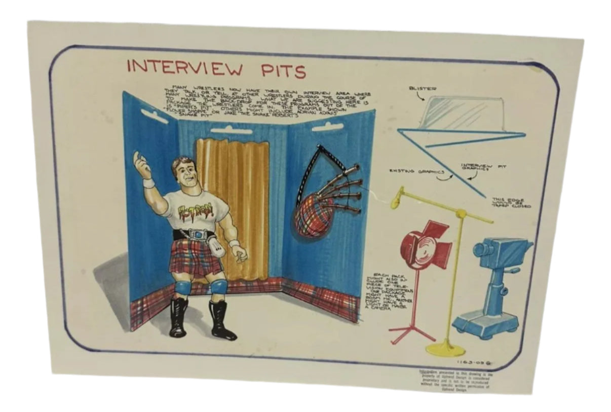 Unreleased WWF LJN Wrestling Superstars Interview Pit – Wrestling ...