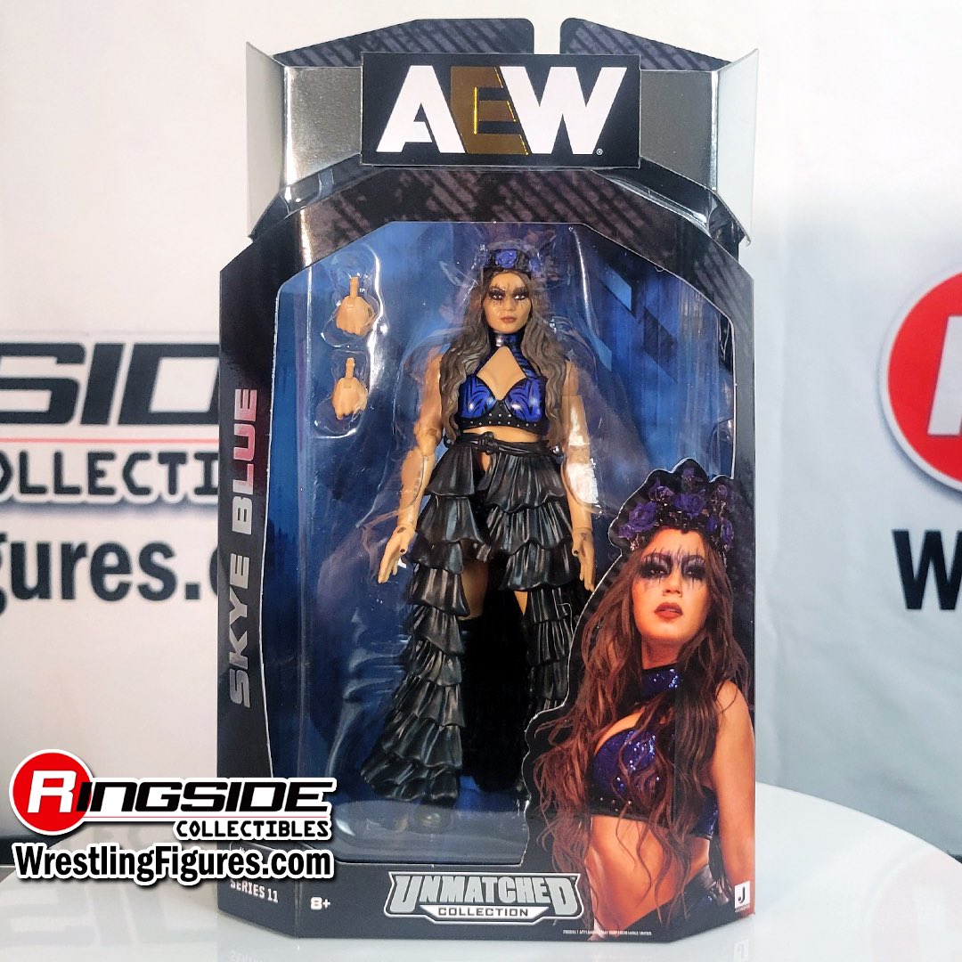 2025 AEW Jazwares Unmatched Collection Series 11 #87 Skye Blue ...