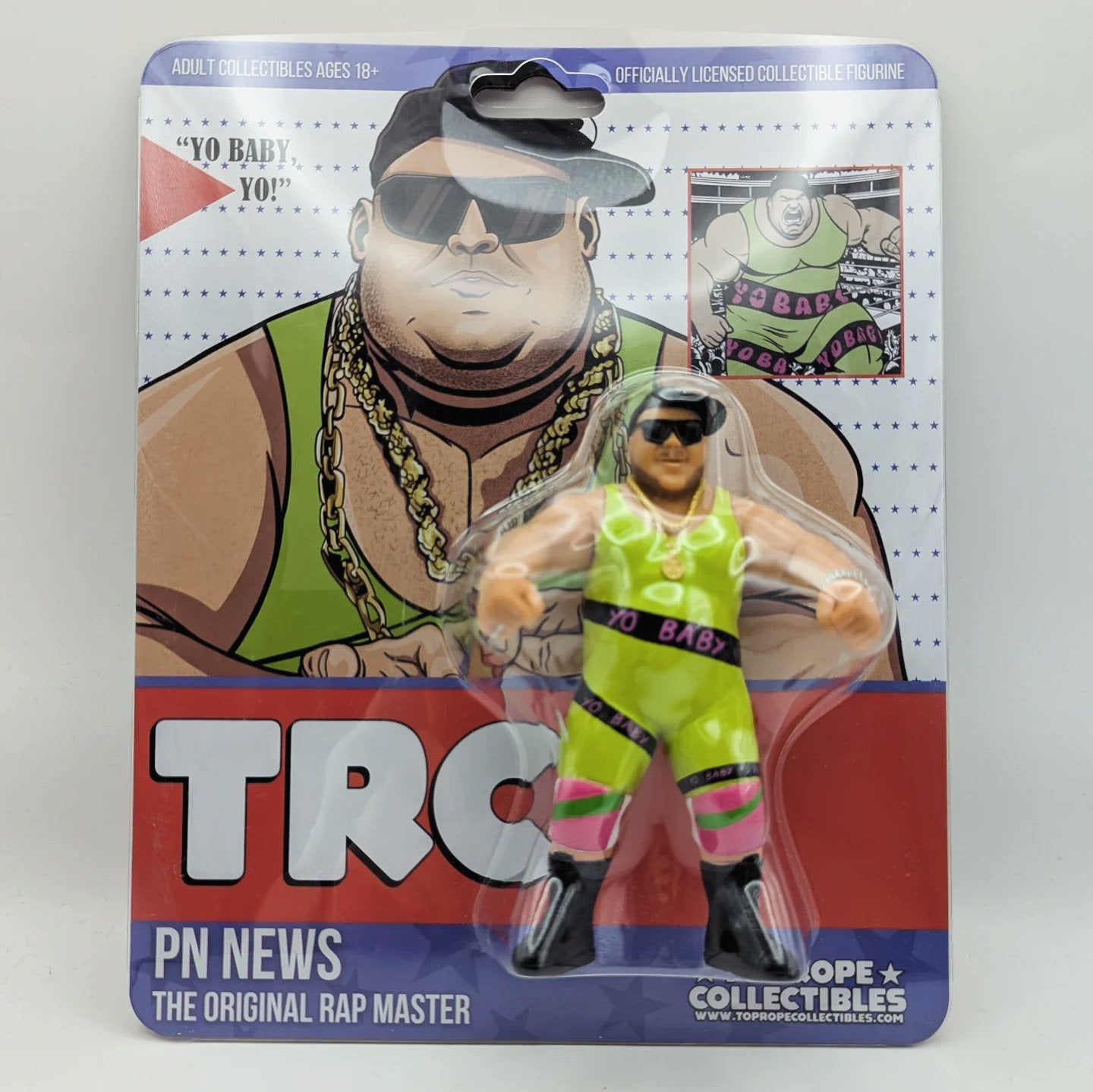 2025 Top Rope Collectibles PN News [Green] – Wrestling Figure Database