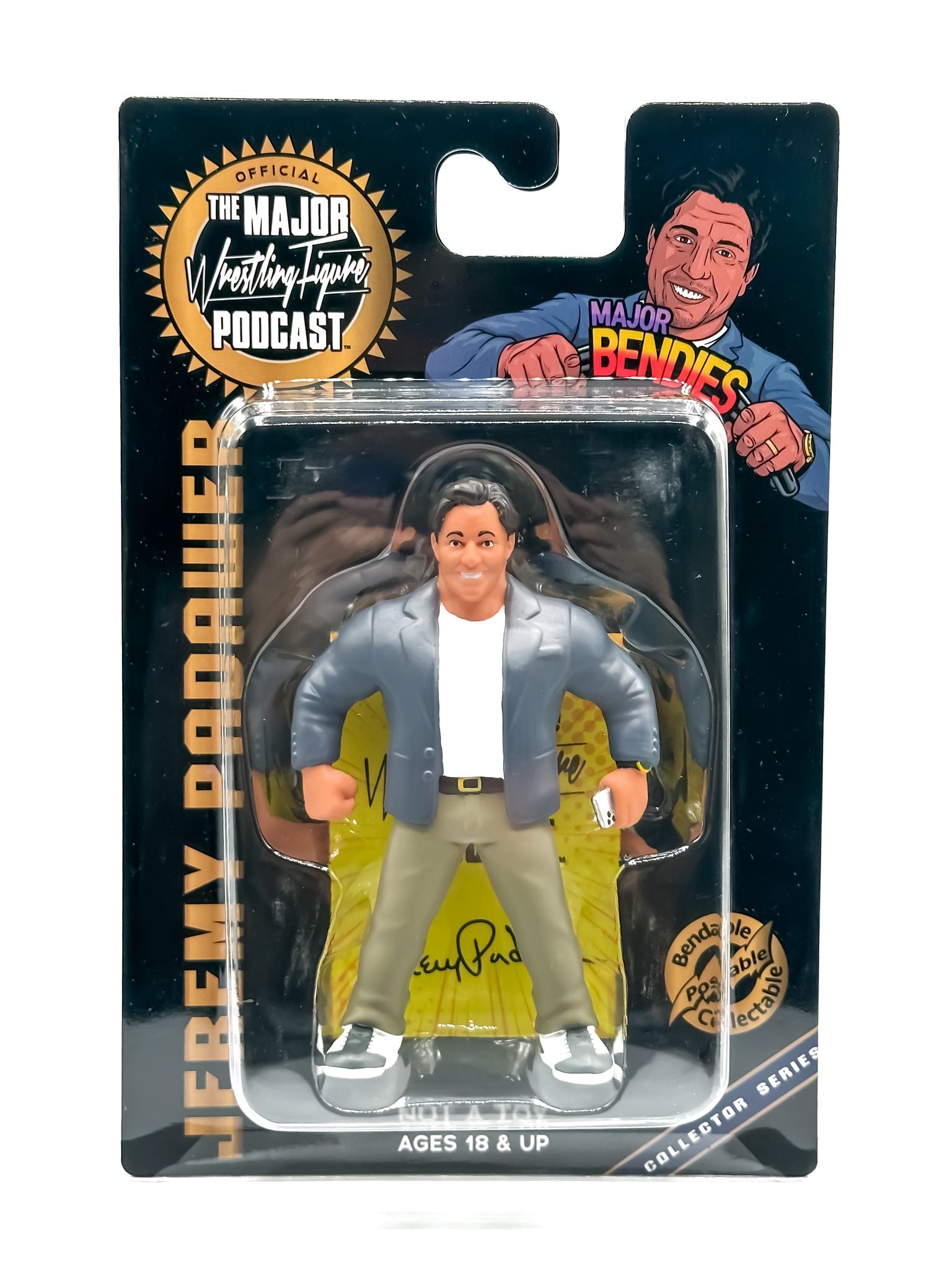 2025 Major Wrestling Figure Podcast Major Bendies Series 8 Jeremy Pada ...