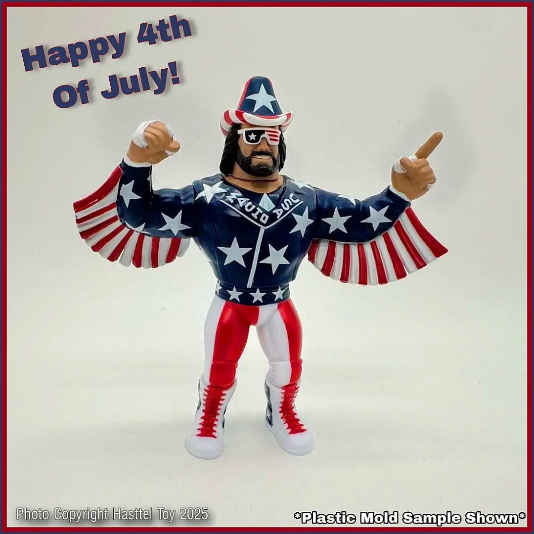 2025 Hasttel Toy Grapplers & Gimmicks Macho Man Randy Savage [USA Edit ...