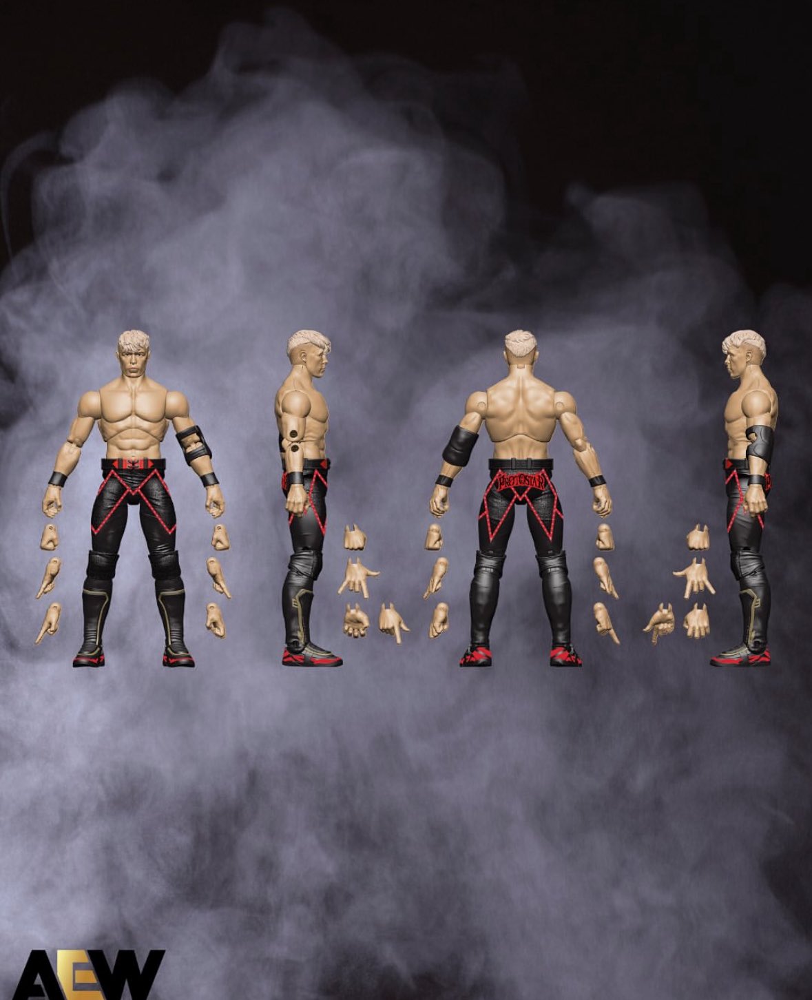 AEW Jazwares Unmatched Collection Series 13 Kyle Fletcher – Wrestling Figure Database