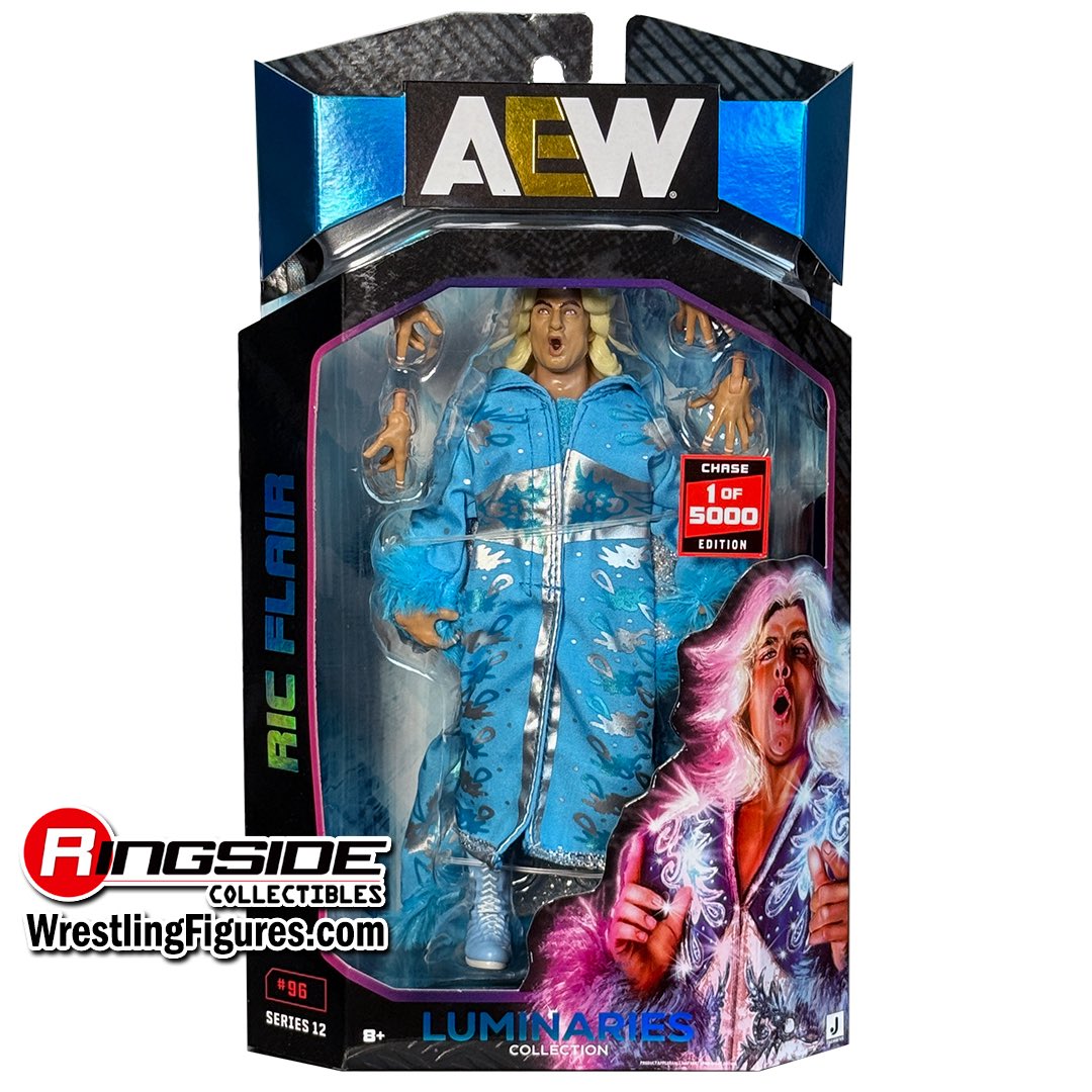 2025 AEW Jazwares Unmatched Collection Series 12 #96 Ric Flair [Chase – Wrestling Figure Database
