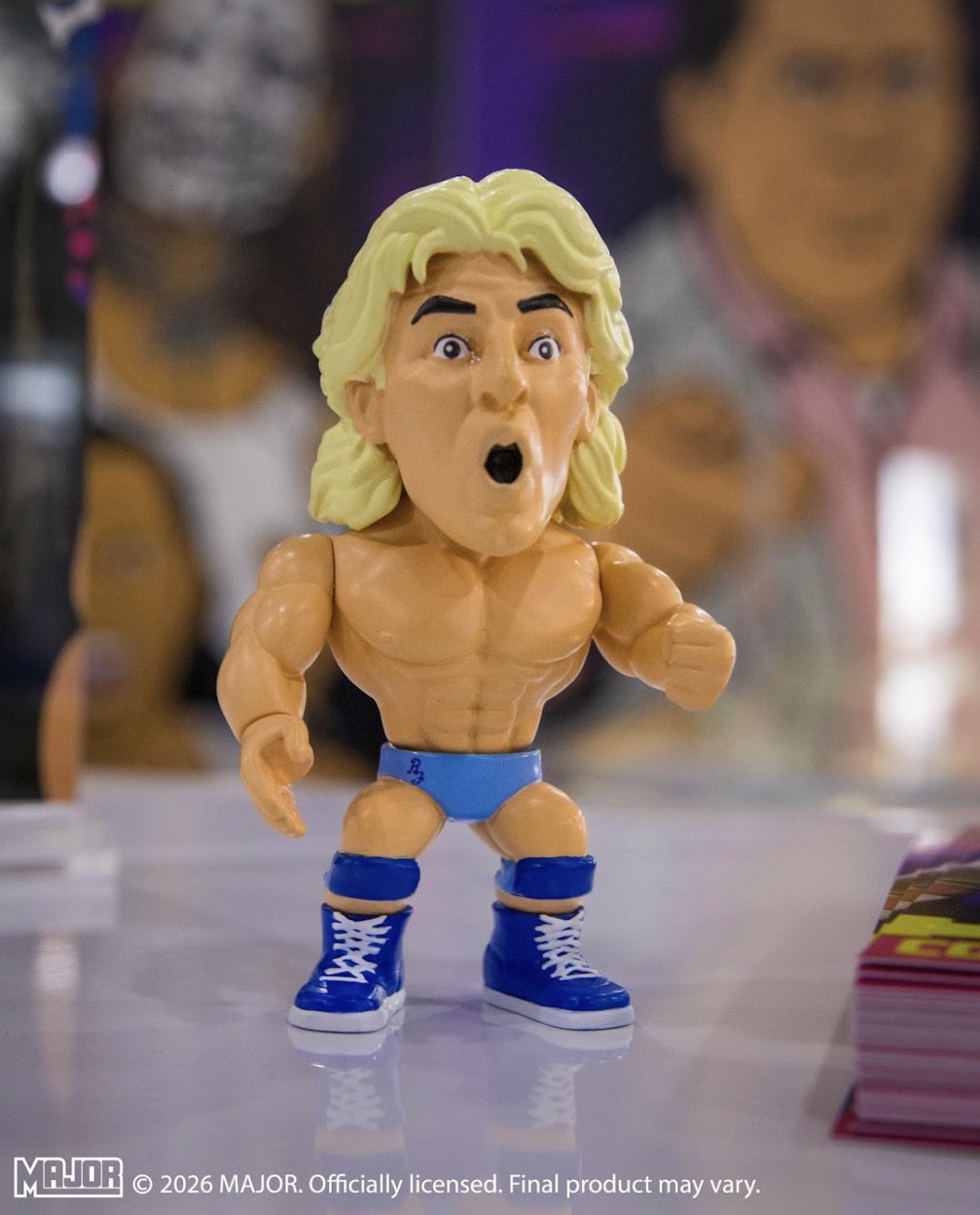 MAJOR Stars Series 3 #TBD "The Nature Boy" Ric Flair – Wrestling Figure ...