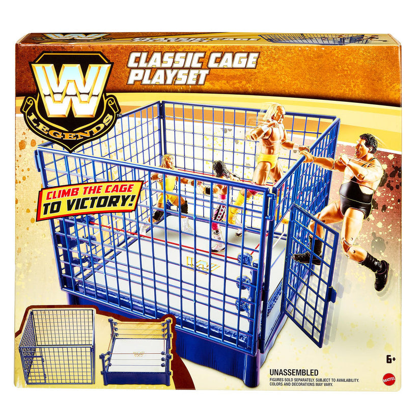 2023 WWE Mattel Legends Classic Cage Playset [Exclusive] – Wrestling ...