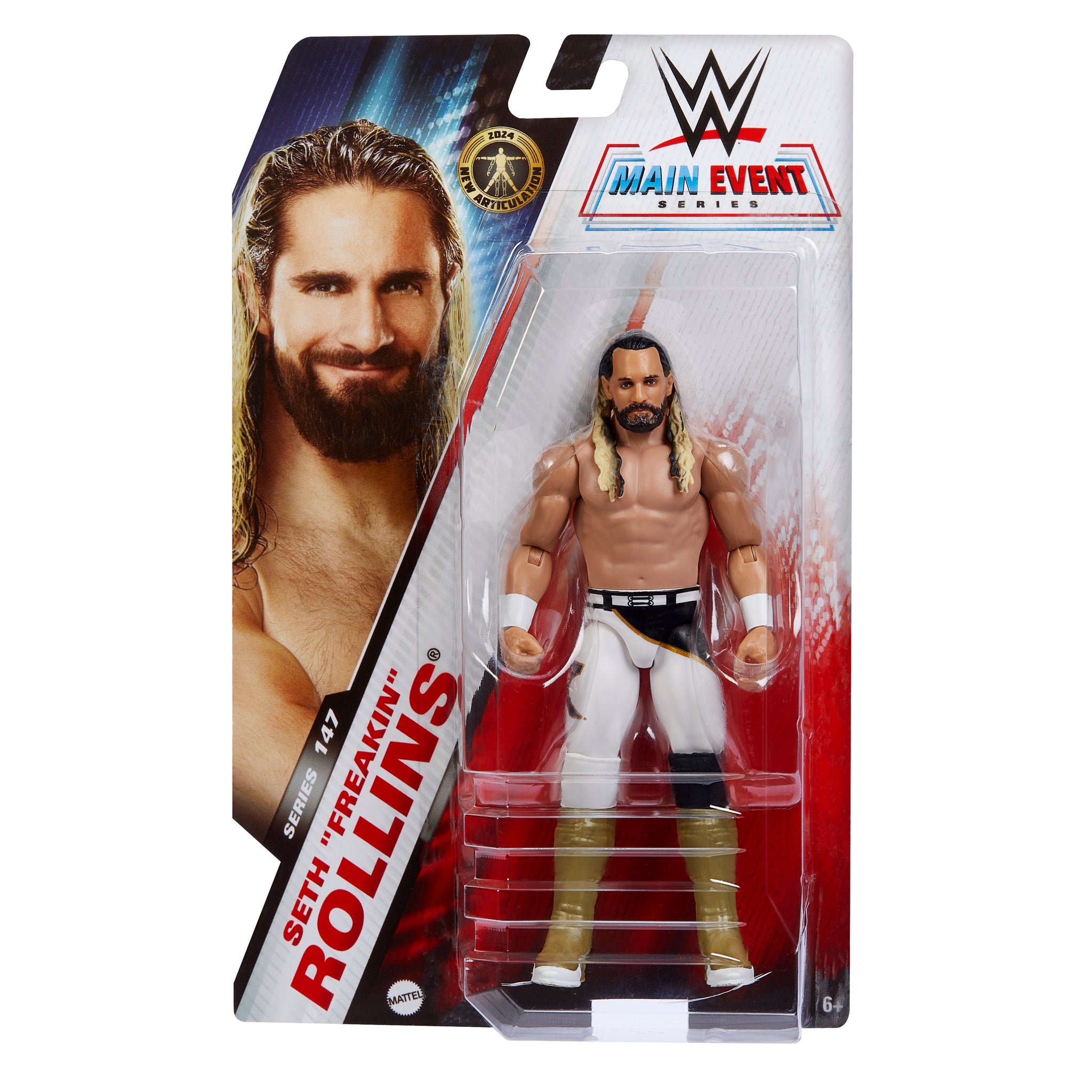 2024 WWE Mattel Main Event Series 147 Seth Rollins – Wrestling Figure Database