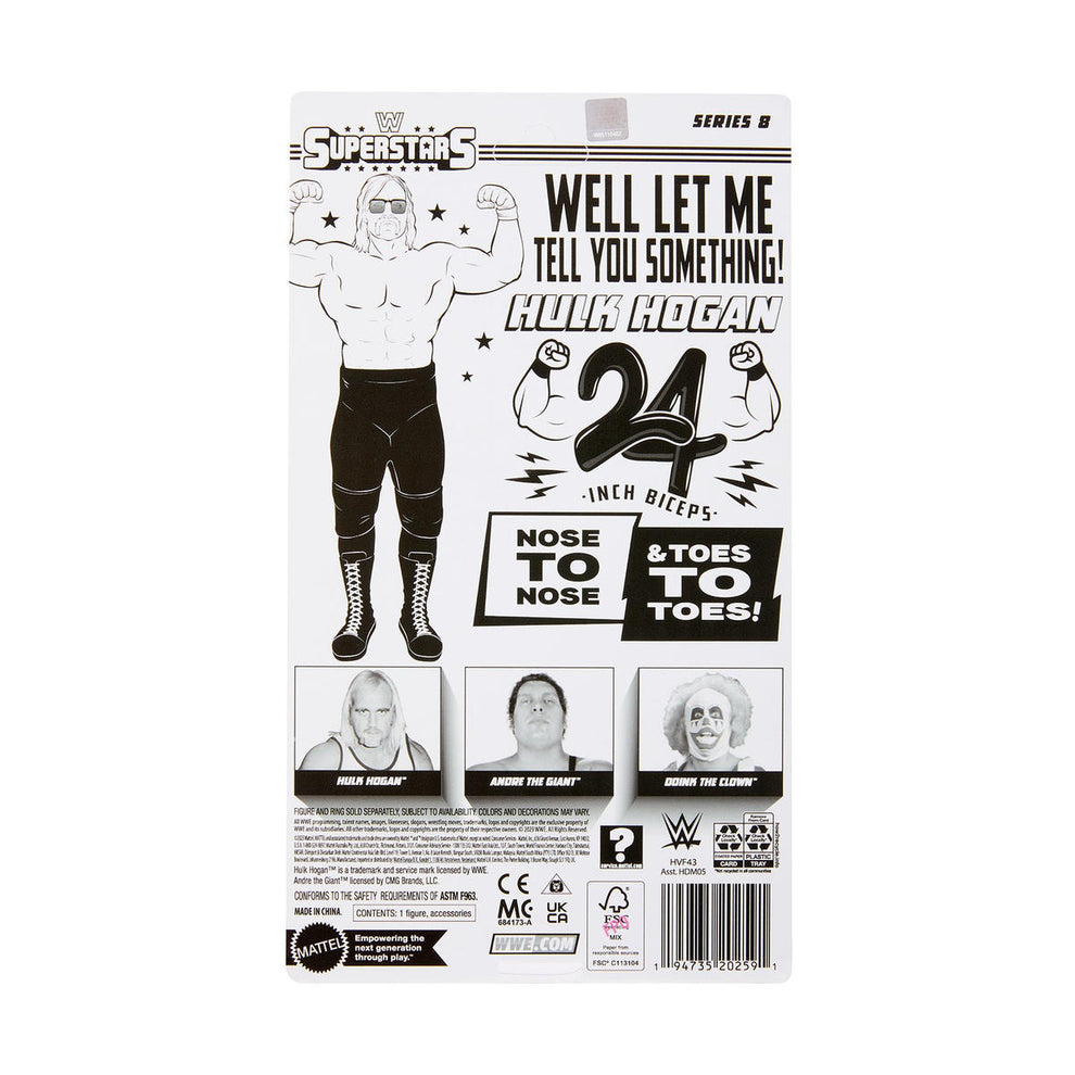 2023 WWE Mattel Superstars Series 8 Hulk Hogan [Exclusive, Chase ...