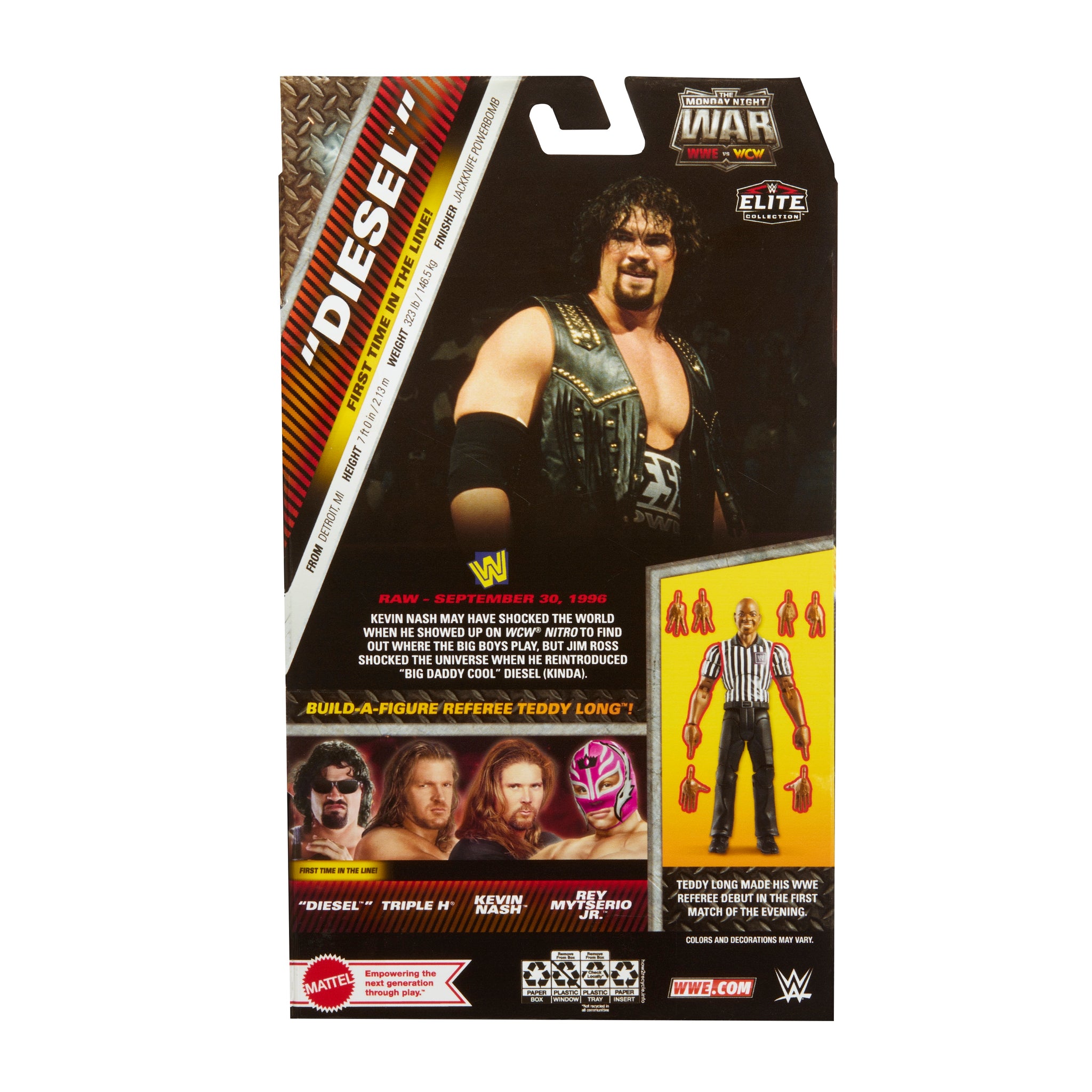 2024 WWE Mattel Elite Collection Monday Night War Series 2 Fake Diesel ...