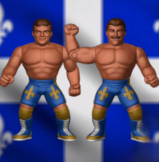 All Mountie [a.k.a. Quebecer Jacques & Jacques Rougeau] Wrestling Acti ...