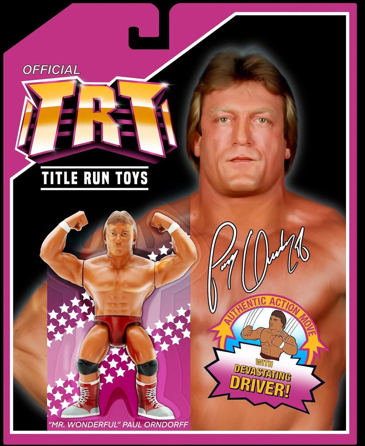 2025 Title Run Toys Series 1 "Mr. Wonderful" Paul Orndorff – Wrestling ...