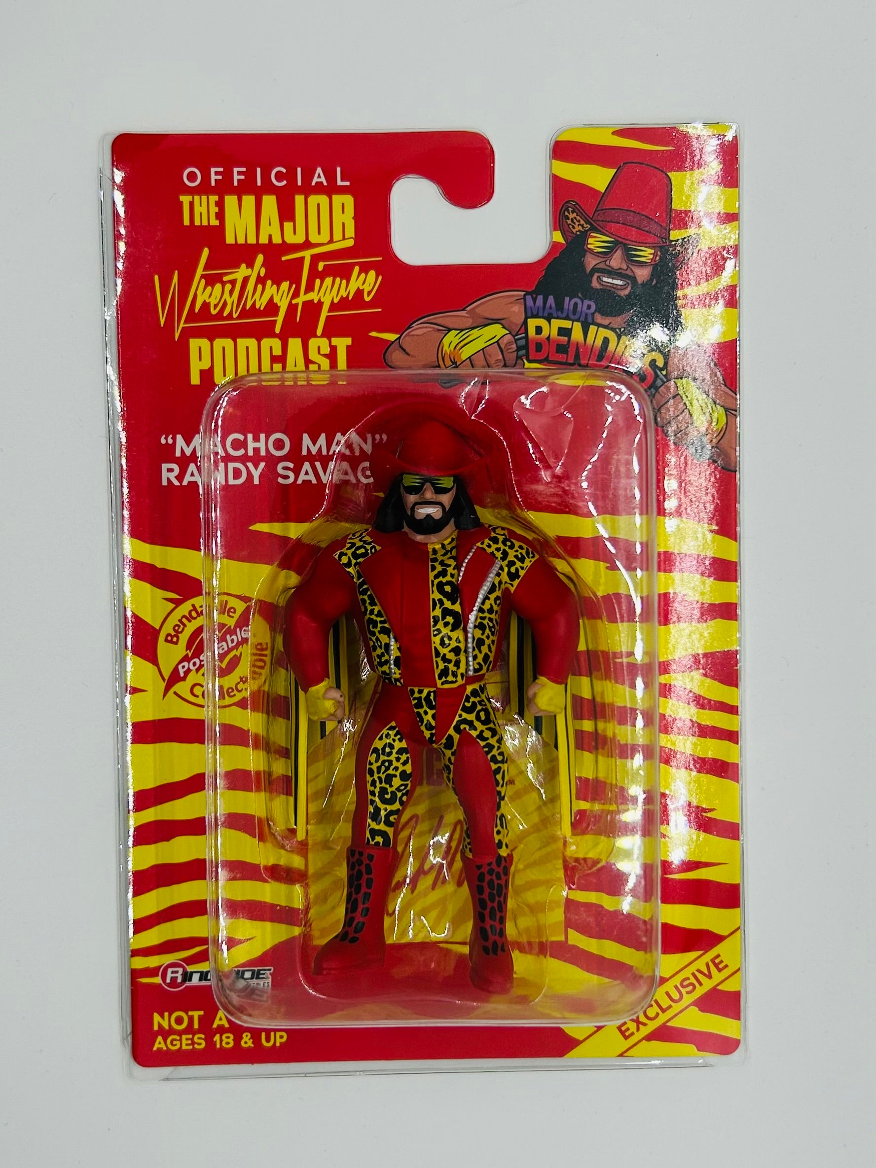 2024 Major Wrestling Figure Podcast Major Bendies "Macho Man" Randy Sa ...