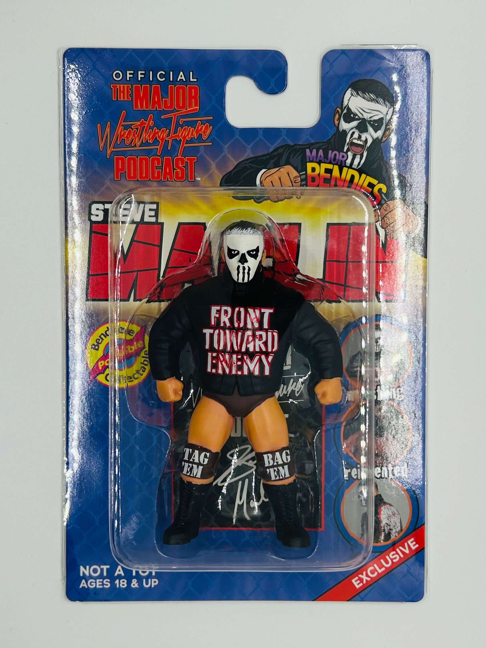 2024 Major Wrestling Figure Podcast Major Bendies Steve Maclin ...