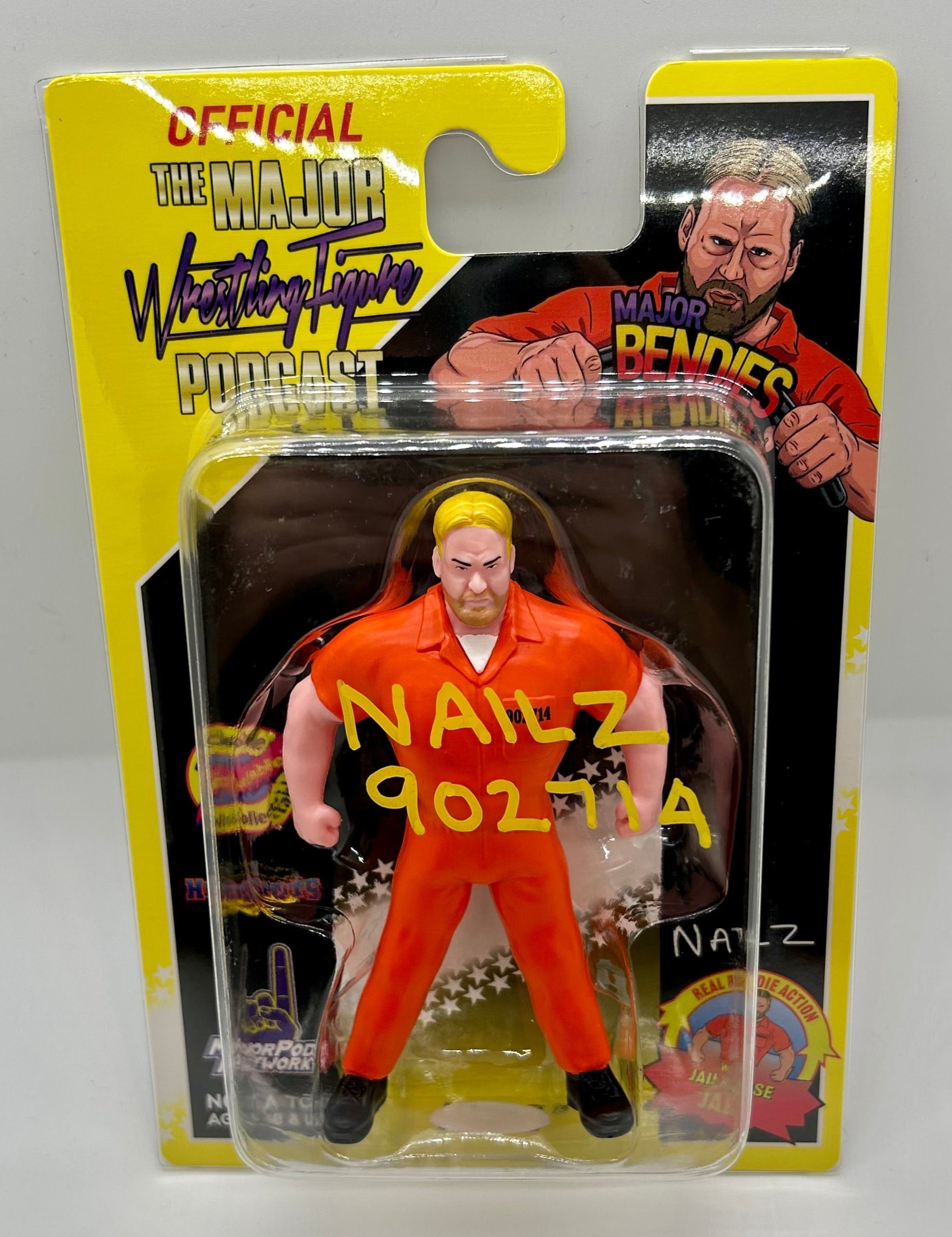 2023 Major Wrestling Figure Podcast Major Bendies Nailz [Exclusive ...