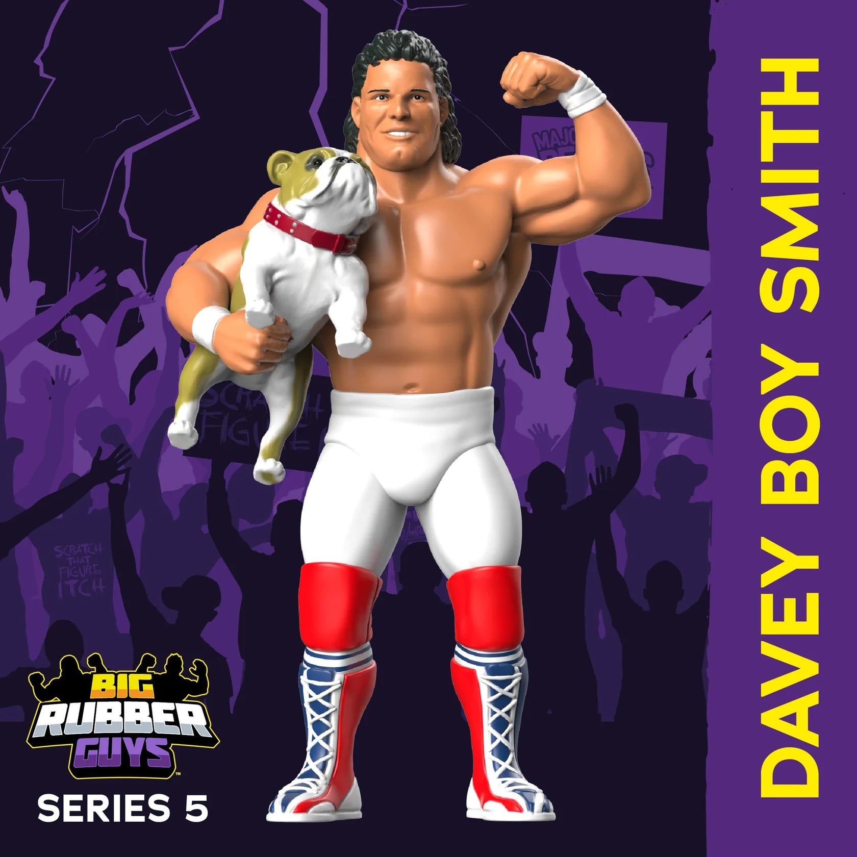 2024 Major Wrestling Figure Podcast Big Rubber Guys Series 5 Davey Boy ...