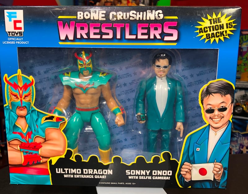 2024 FC Toys Bone Crushing Wrestlers Series 1 Ultimo Dragon [With Teal ...