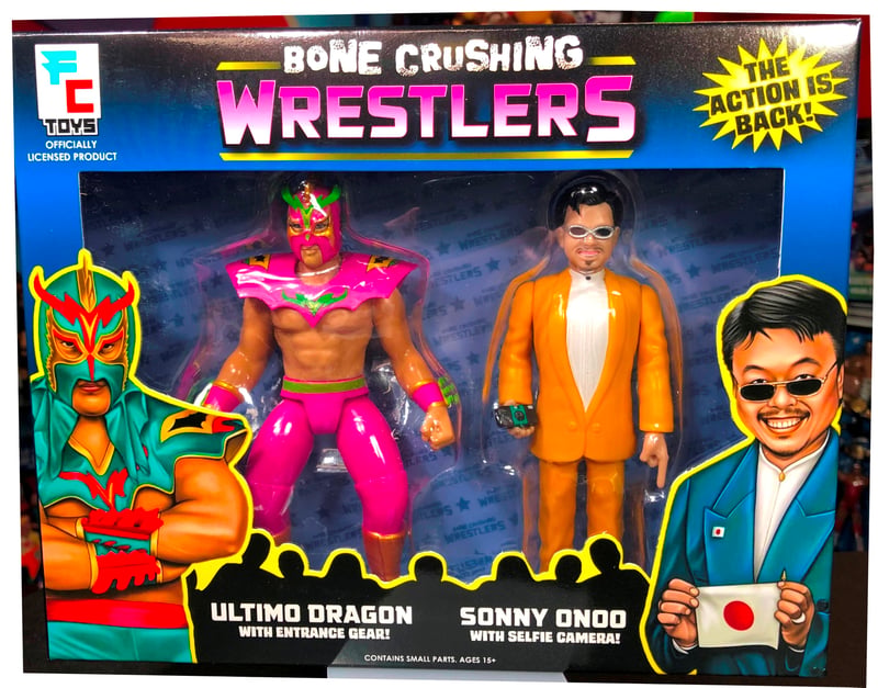 2024 FC Toys Bone Crushing Wrestlers Series 1 Ultimo Dragon [With Pink ...