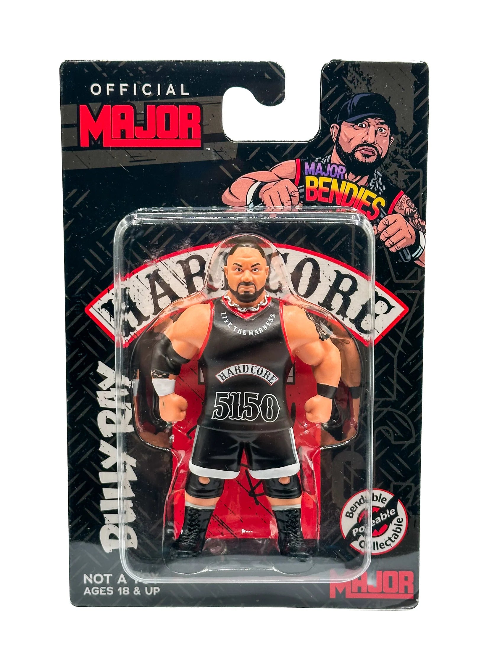 2025 MAJOR Bendies Limited Edition Bully Ray – Wrestling Figure Database