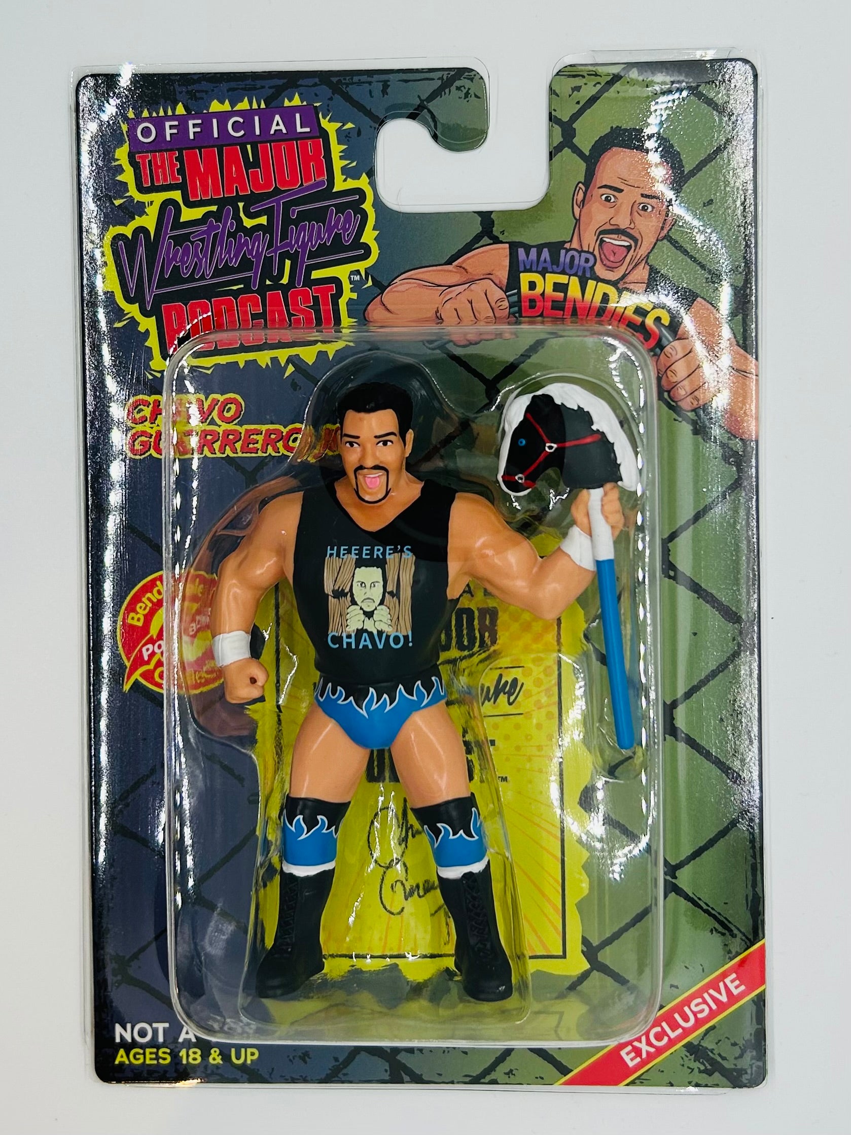 2024 Major Wrestling Figure Podcast Major Bendies Chavo Guerrero [Excl ...