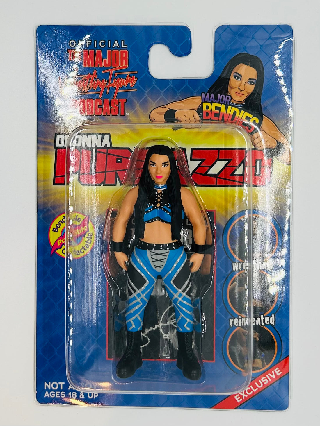 2024 Major Wrestling Figure Podcast Major Bendies Limited Edition Deon ...