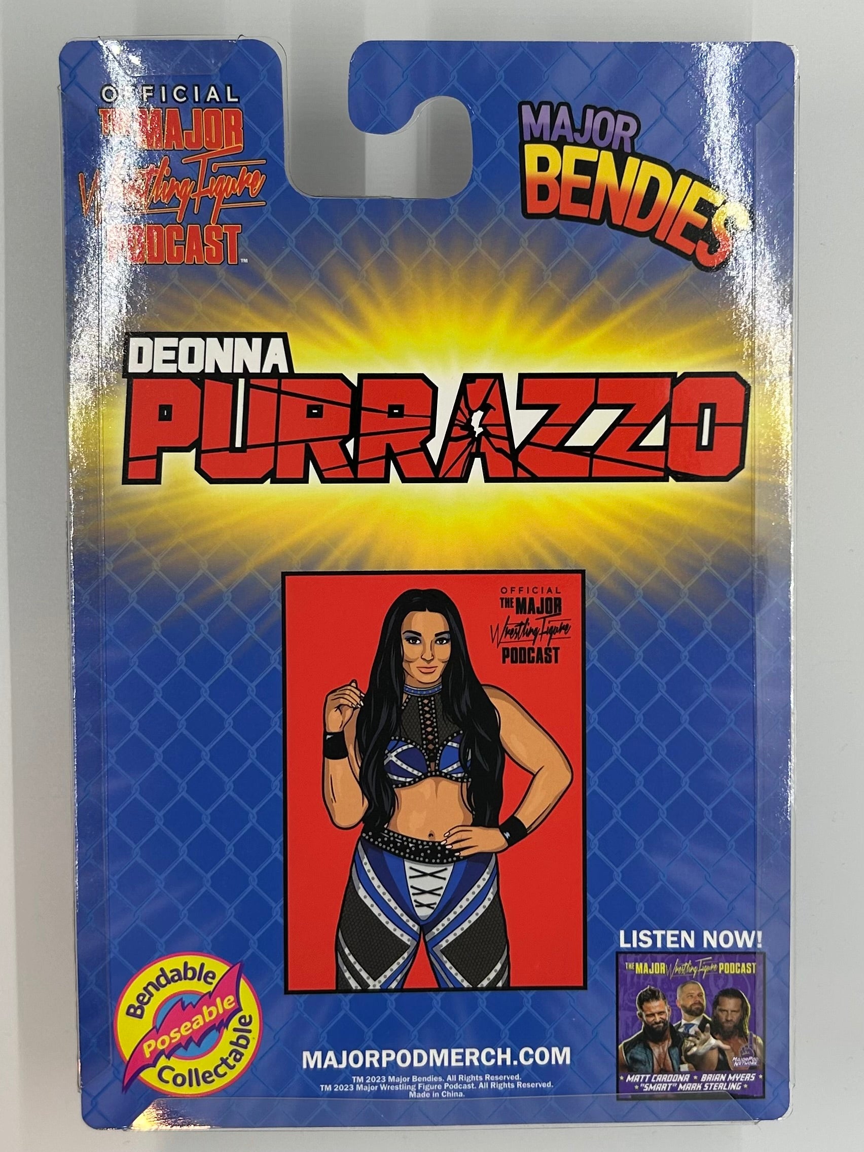 2024 Major Wrestling Figure Podcast Major Bendies Limited Edition Deon ...