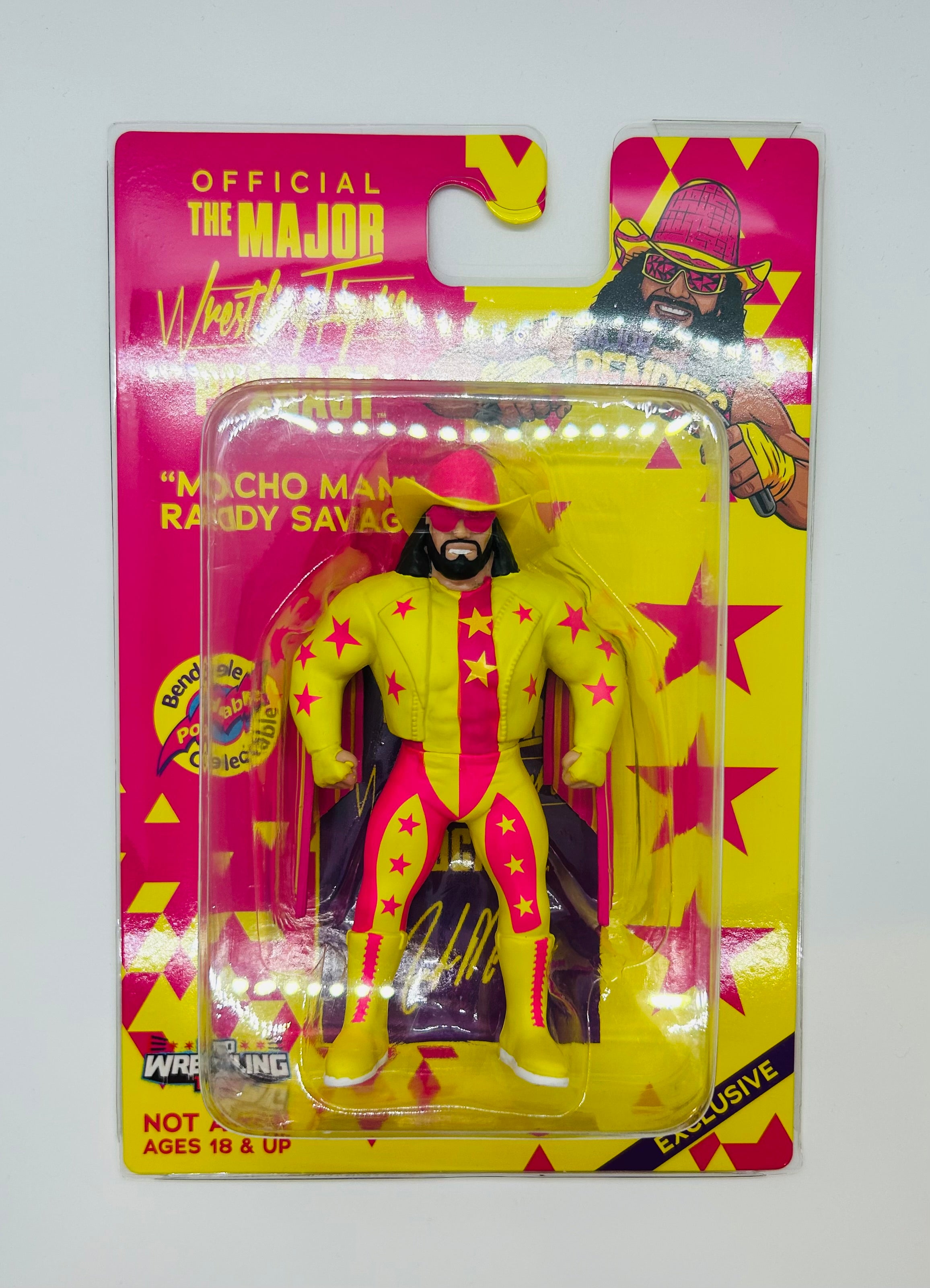2024 Major Wrestling Figure Podcast Major Bendies "Macho Man" Randy Sa ...