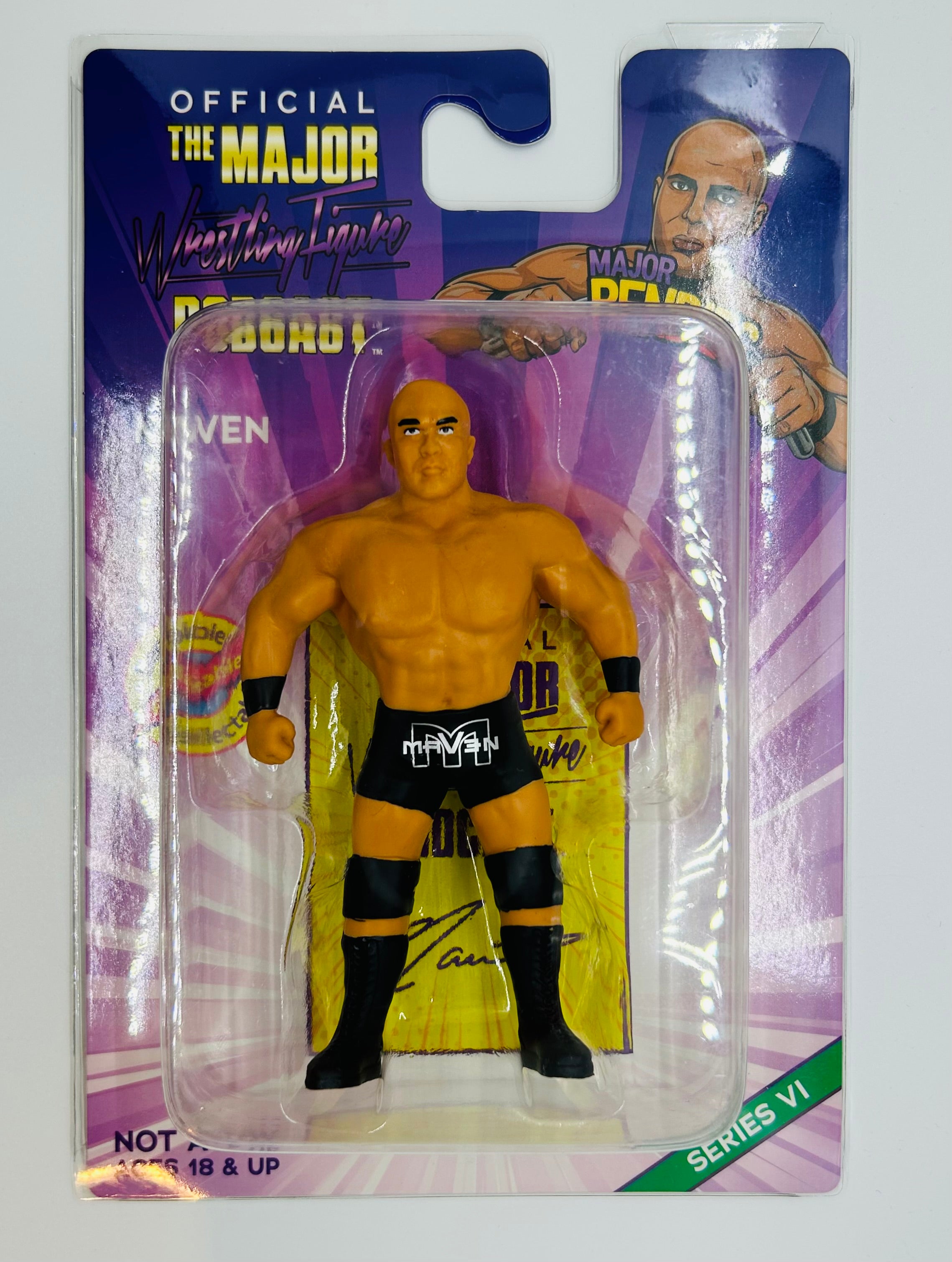 2024 Major Wrestling Figure Podcast Major Bendies Series 6 Maven ...