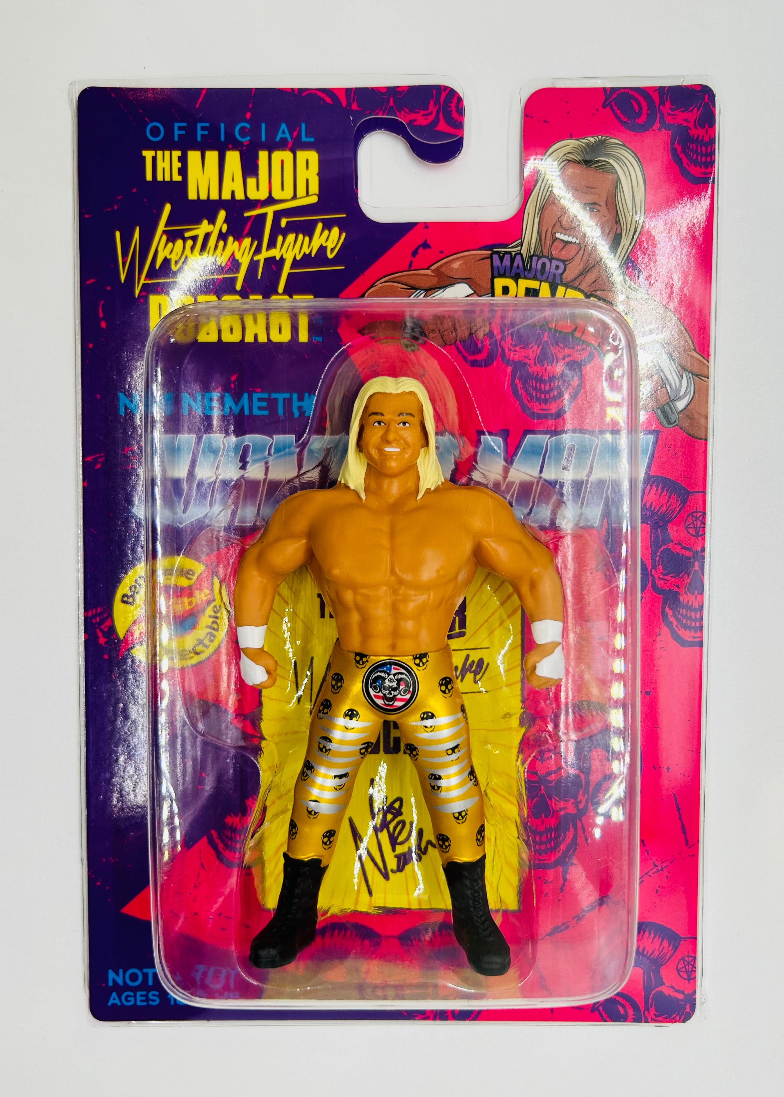 2024 Major Wrestling Figure Podcast Major Bendies Nic Nemeth ...
