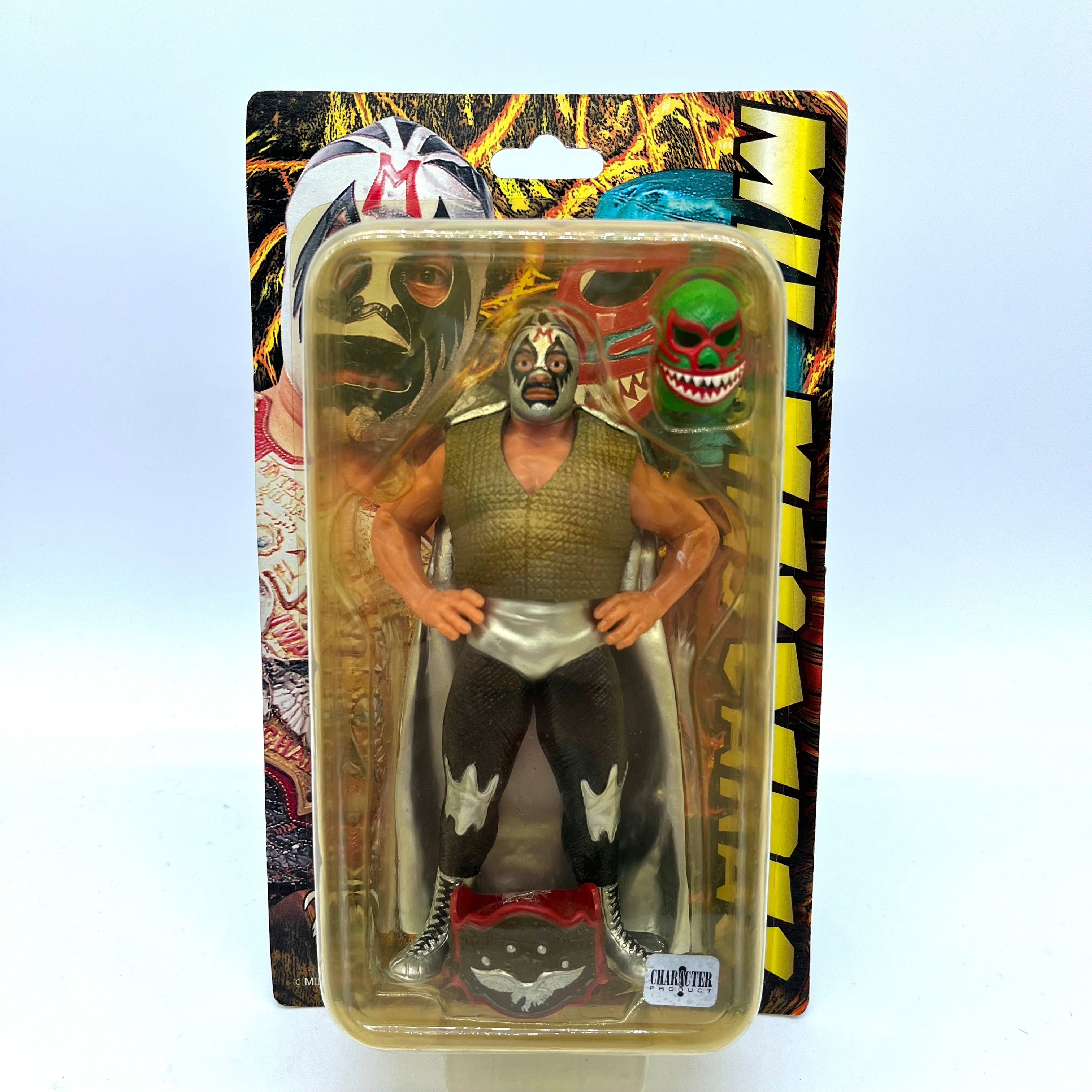 CharaPro Deluxe Mil Mascaras [With Silver Mask] – Wrestling Figure Database