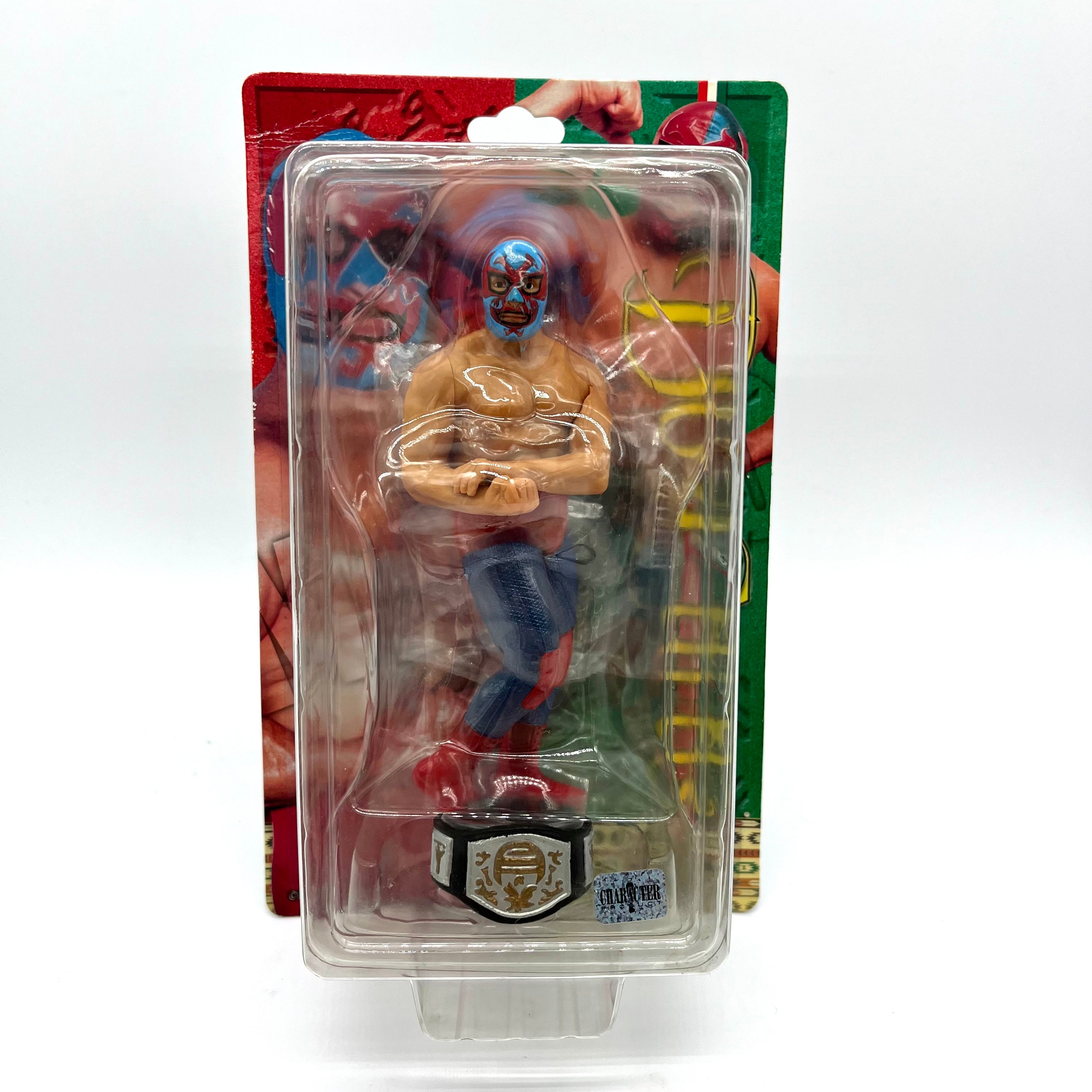 CharaPro Deluxe Dos Caras [With Blue Tights] – Wrestling Figure Database