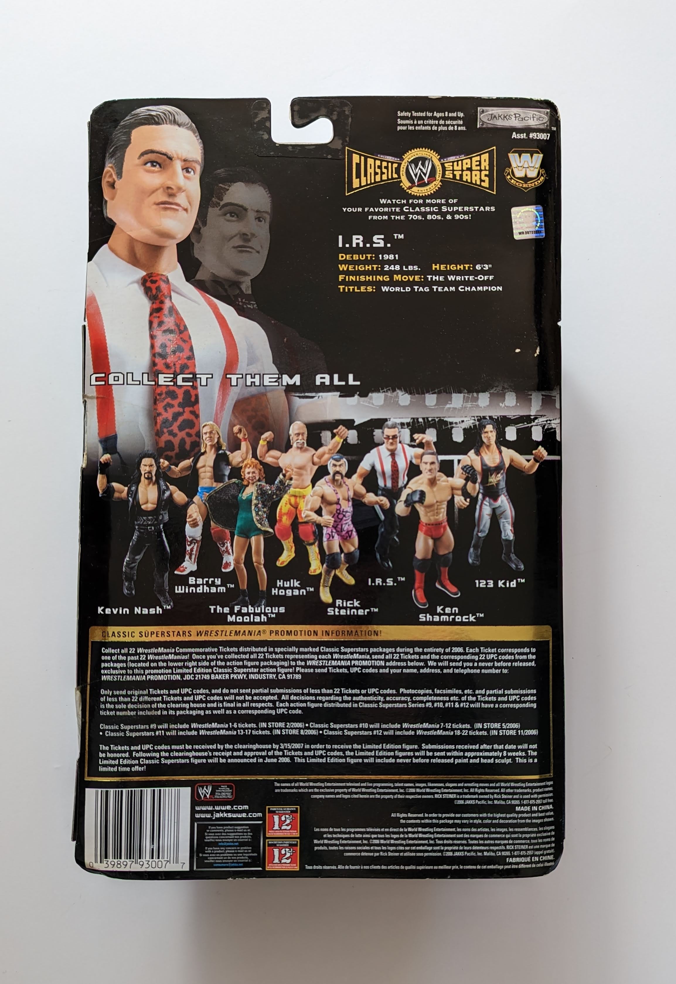 All Irwin R. Schyster Wrestling Action Figures – Wrestling Figure Database