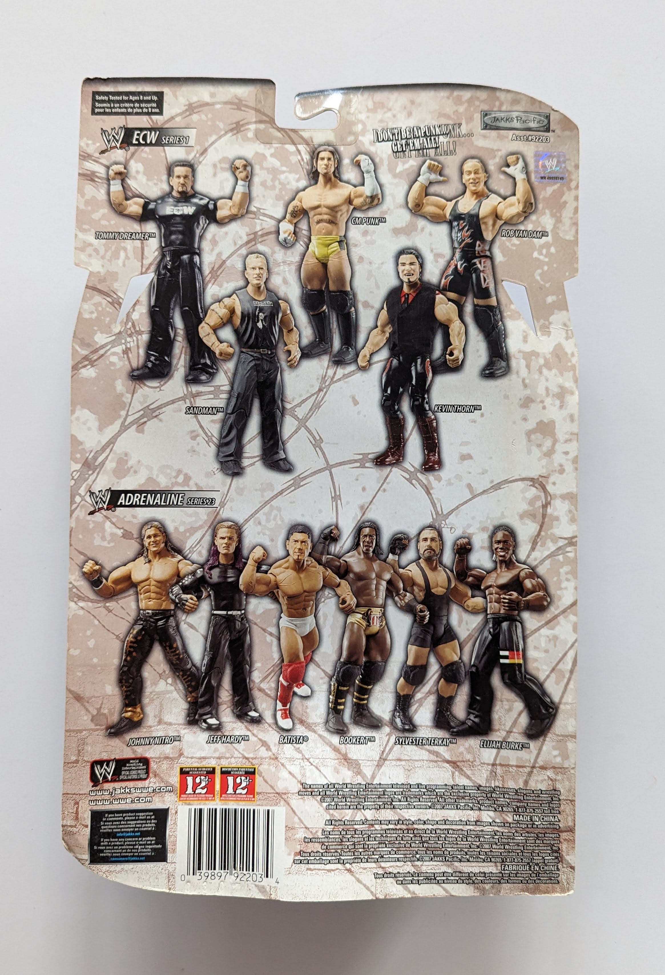 All Tommy Dreamer Wrestling Action Figures – Wrestling Figure Database