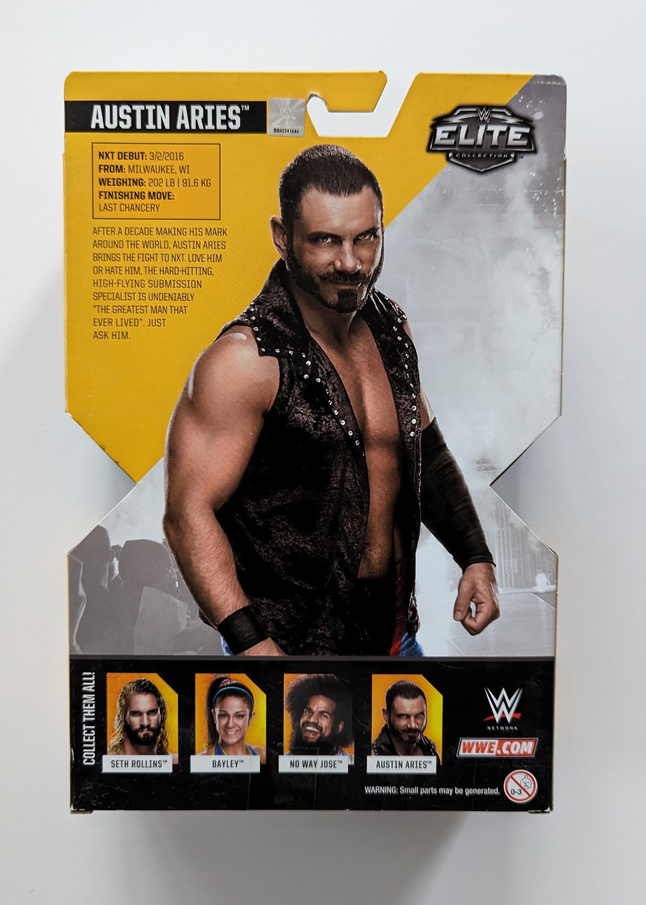 2017 WWE Mattel Elite Collection NXT Takeover Series 1 Austin Aries [E ...