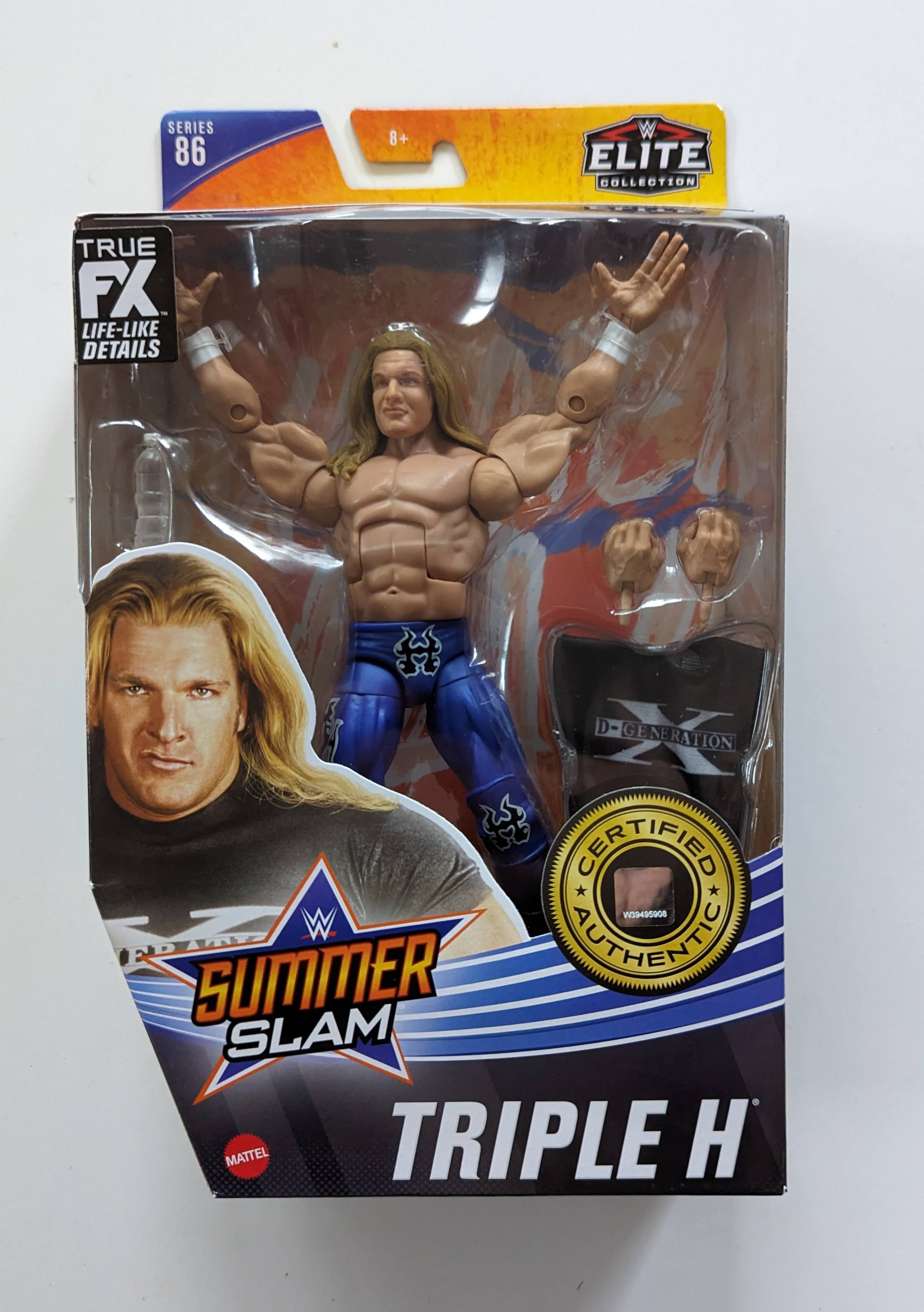 2021 WWE Mattel Elite Collection Series 86 Triple H – Wrestling Figure ...