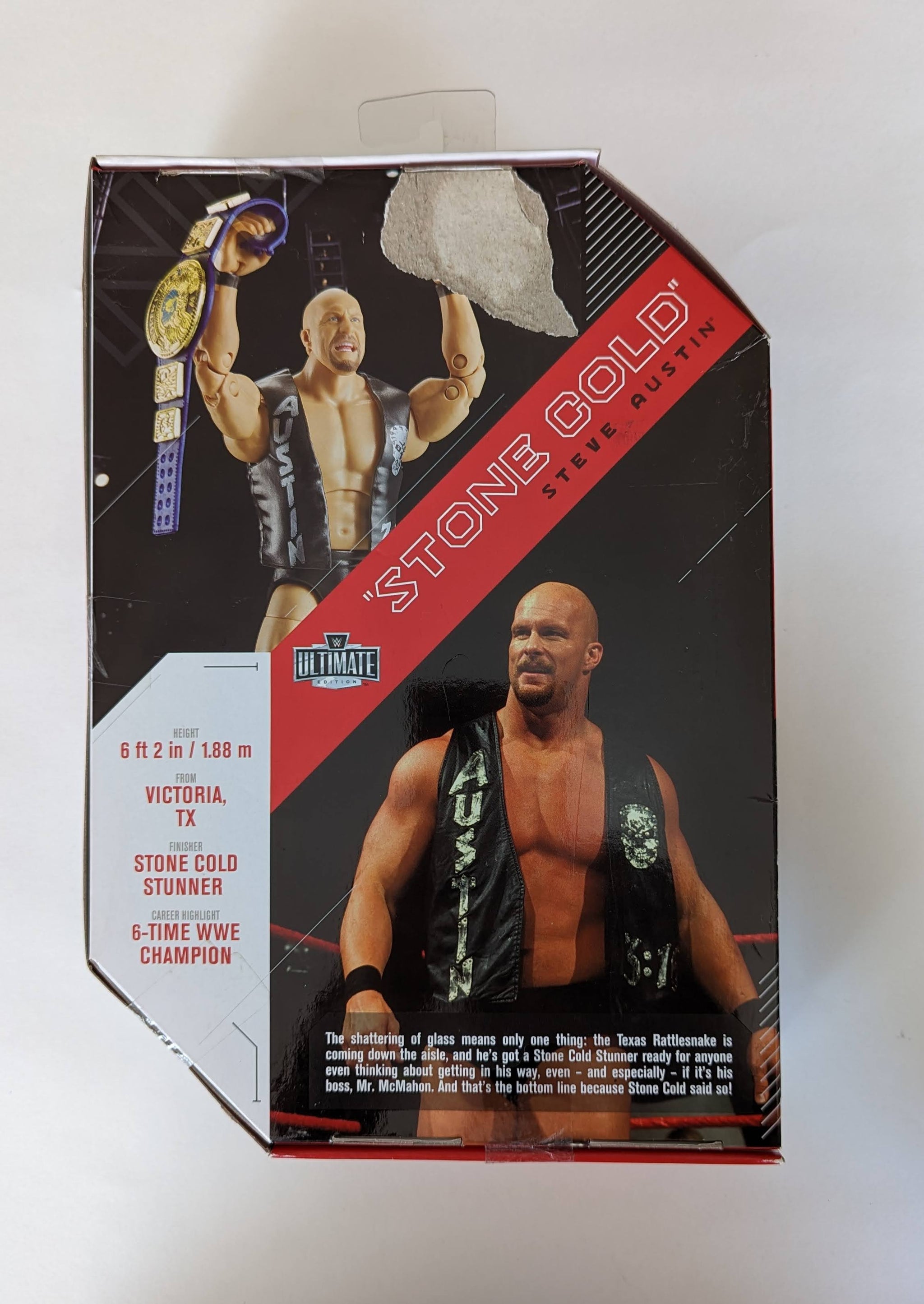 2021 WWE Mattel Ultimate Edition Series 9 "Stone Cold" Steve Austin – Wrestling Figure Database