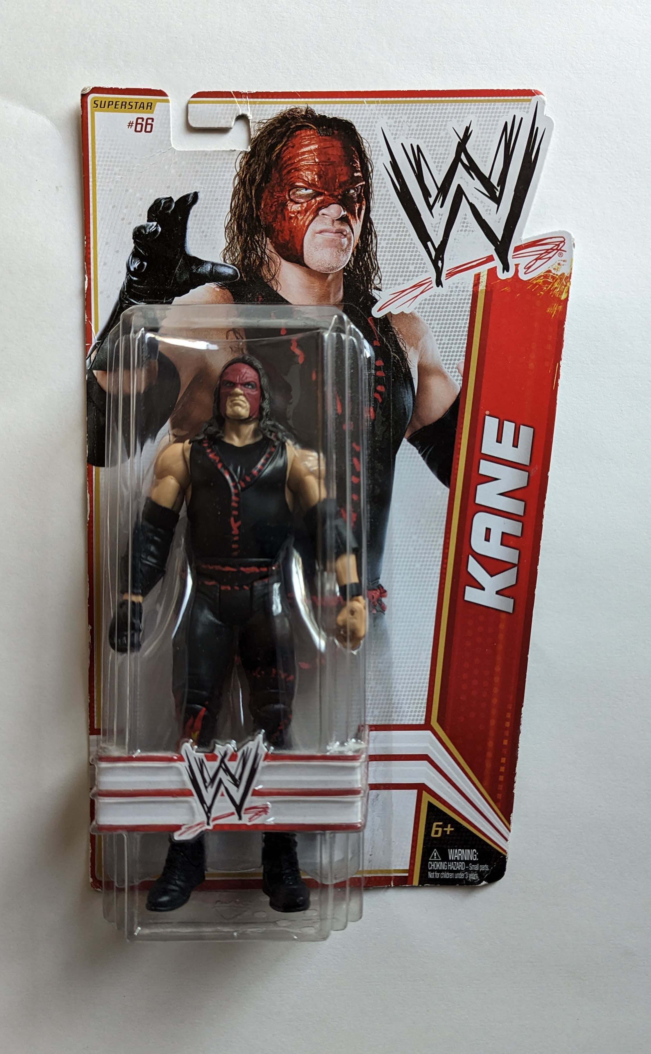 2012 WWE Mattel Basic Series 23 #66 Kane – Wrestling Figure Database