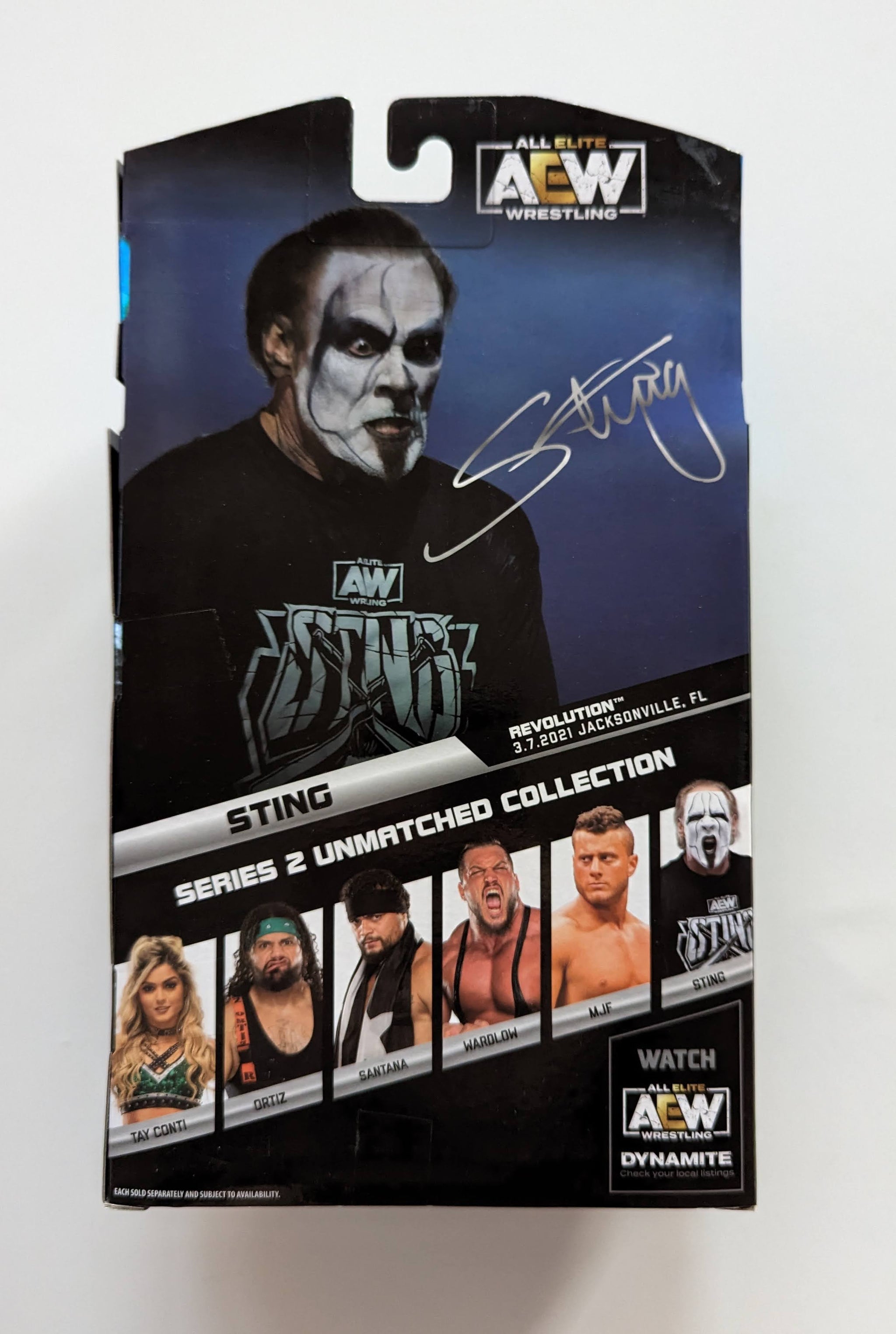 2022 AEW Jazwares Unmatched Collection Series 2 #16B Walmart Exclusive – Wrestling Figure Database