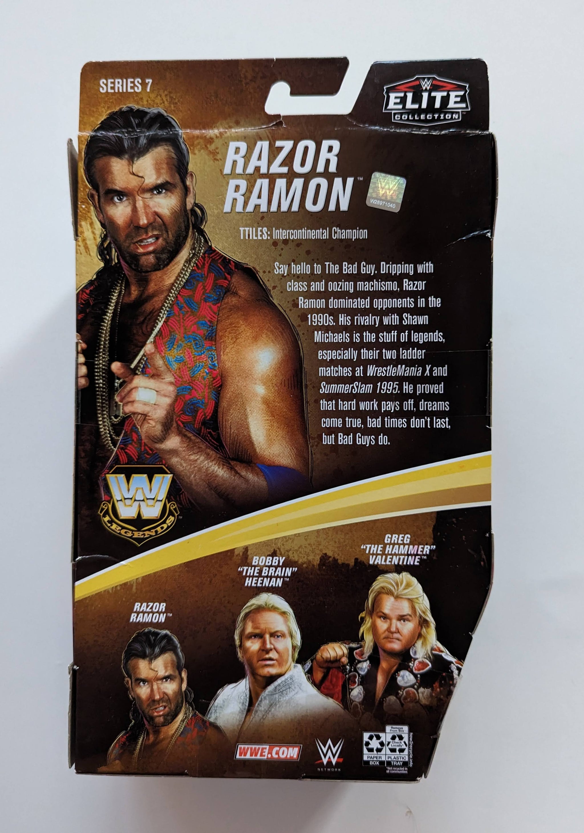 2020 WWE Mattel Elite Collection Legends Series 7 Razor Ramon [Exclusi ...