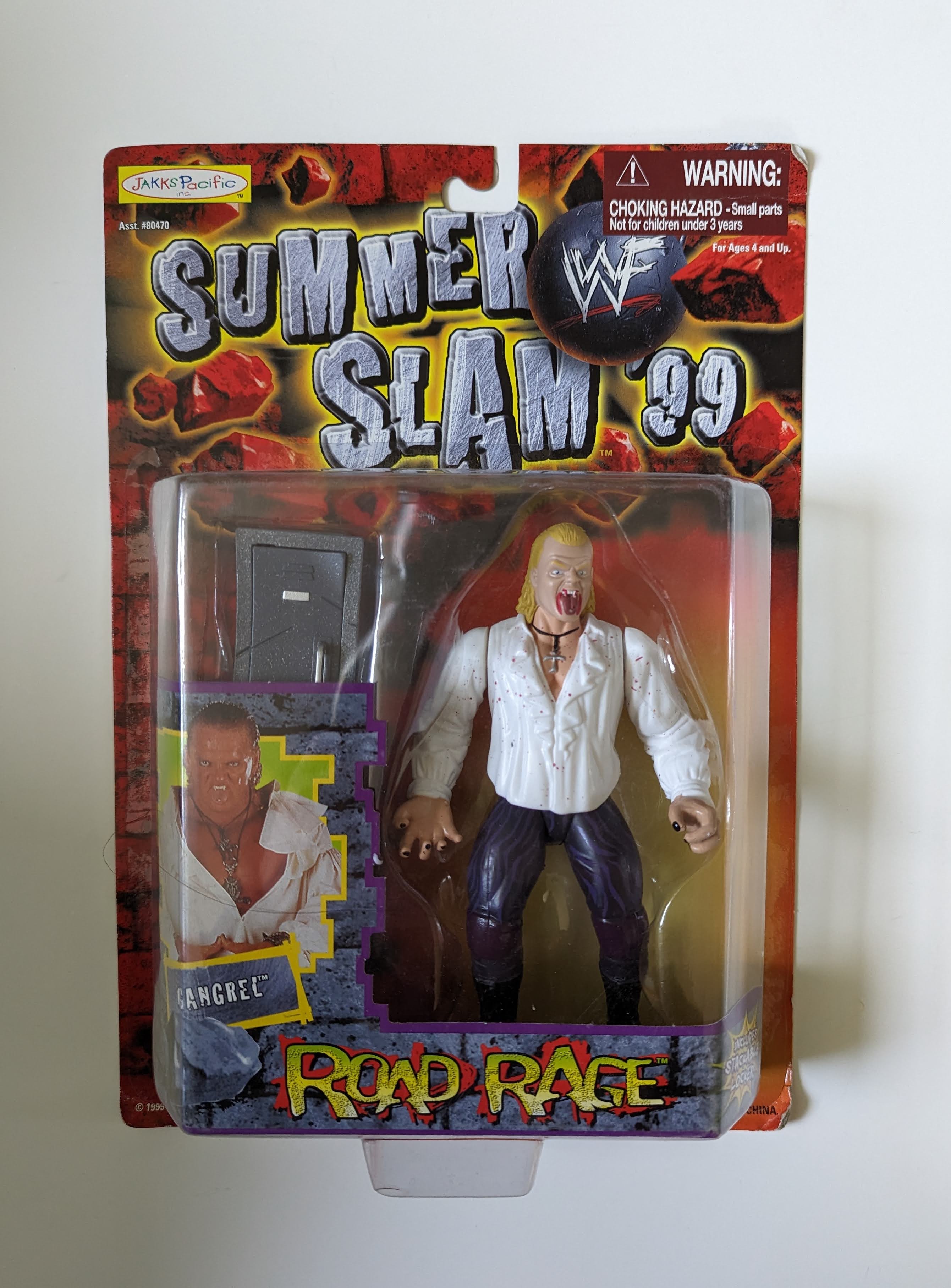 1999 WWF Jakks Pacific SummerSlam '99 "Road Rage" Gangrel – Wrestling ...