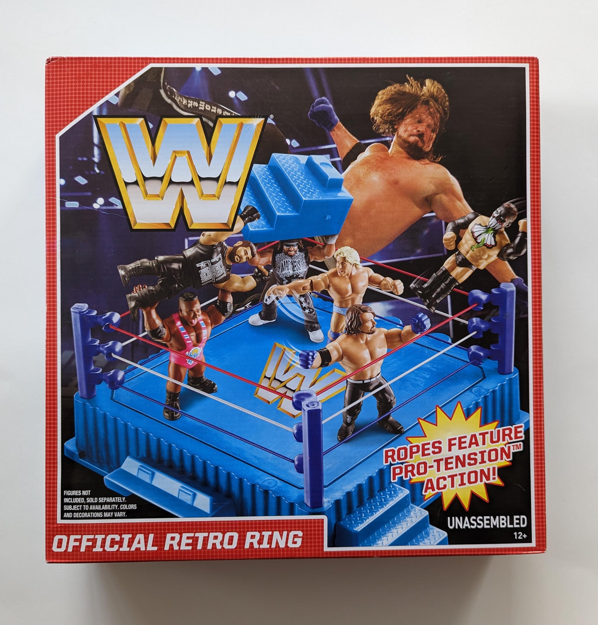 2018 WWE Mattel Official Retro Ring – Wrestling Figure Database