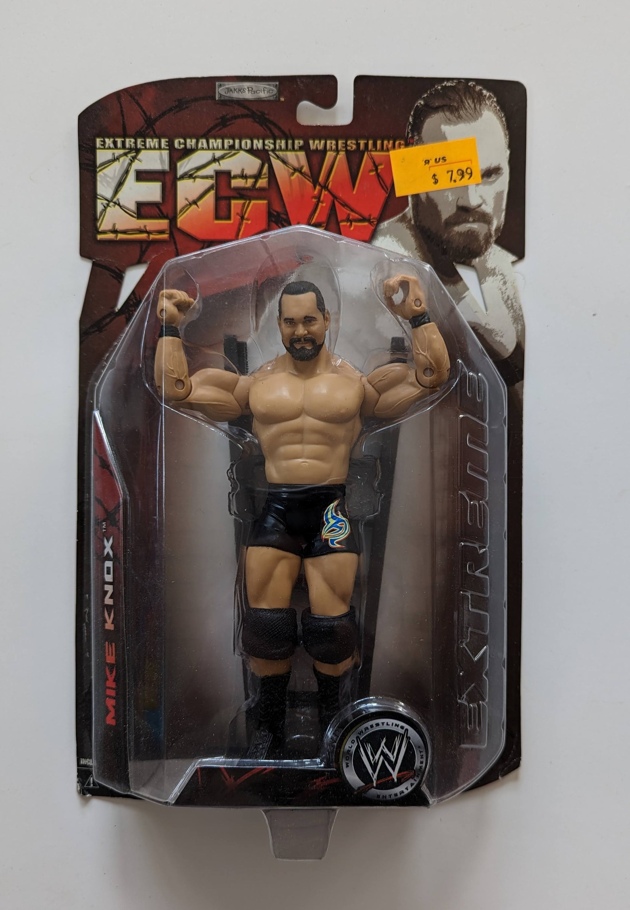 2007 WWE Jakks Pacific ECW Series 2 Mike Knox – Wrestling Figure Database
