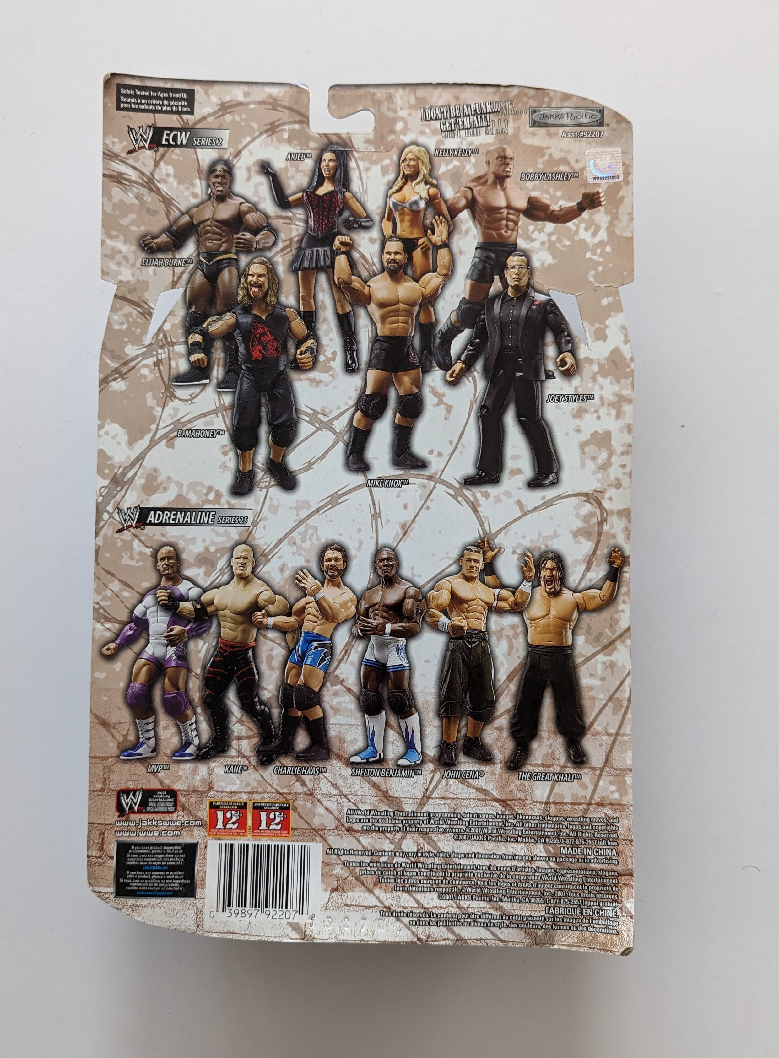 2007 WWE Jakks Pacific ECW Series 2 Mike Knox – Wrestling Figure Database