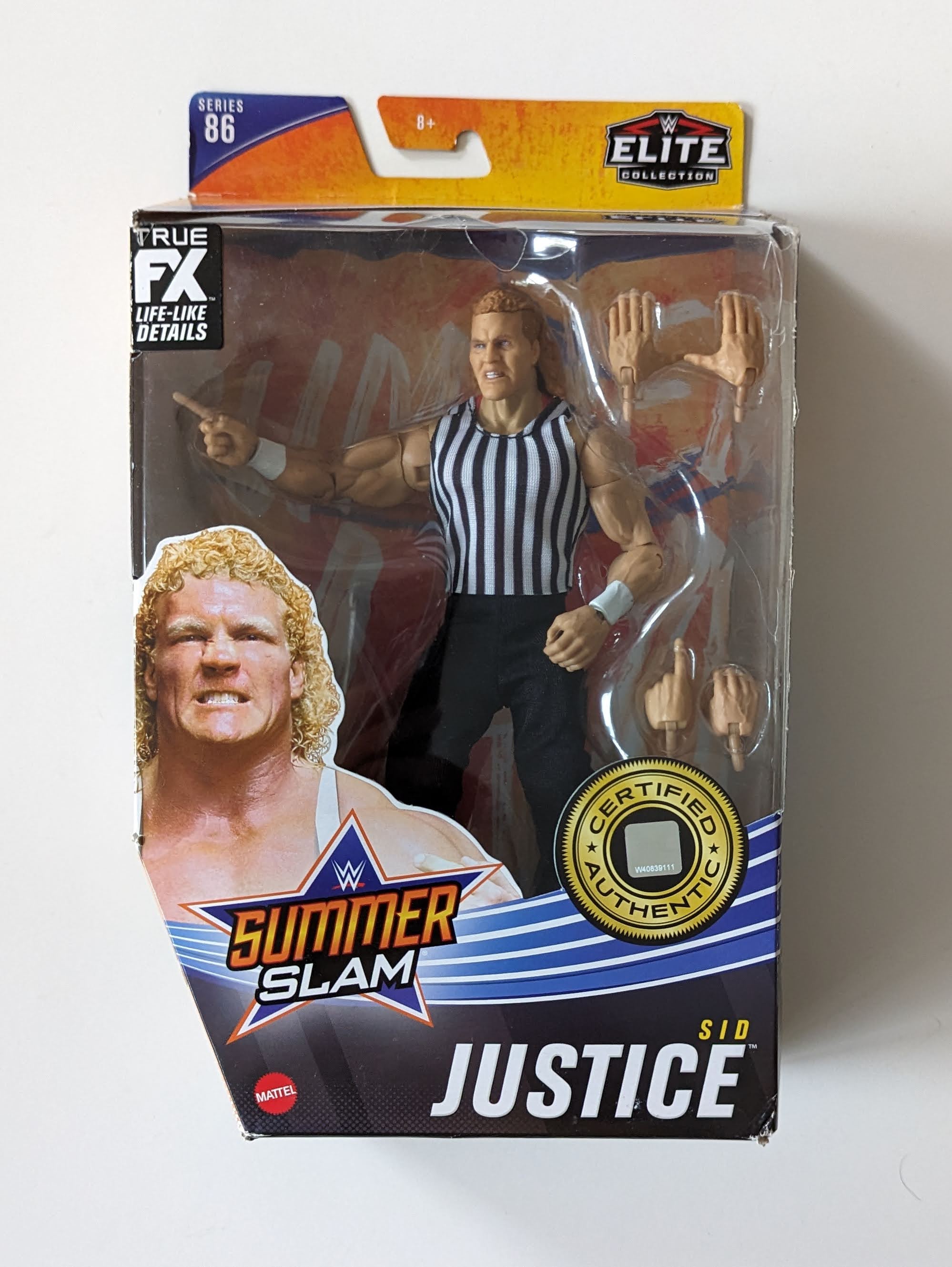 2021 WWE Mattel Elite Collection Series 86 Sid Justice – Wrestling ...