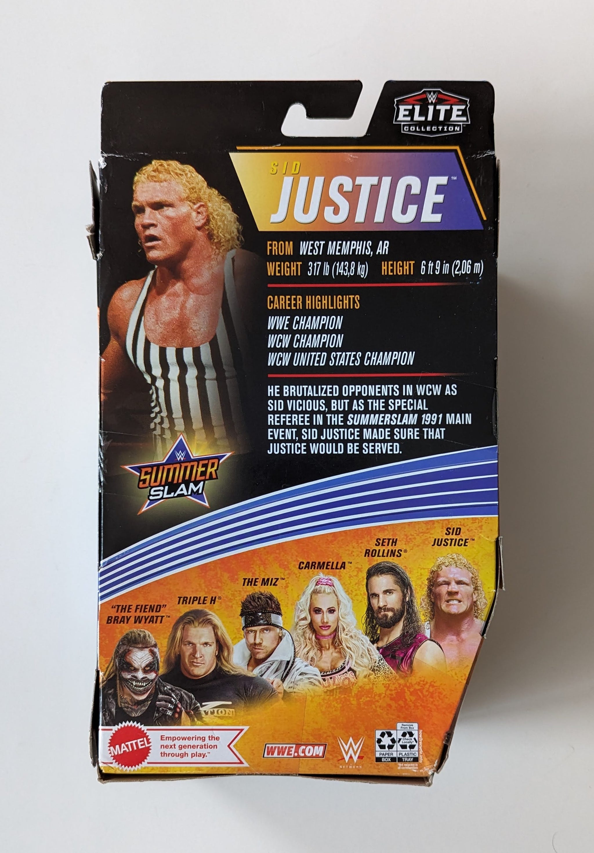 2021 WWE Mattel Elite Collection Series 86 Sid Justice – Wrestling ...