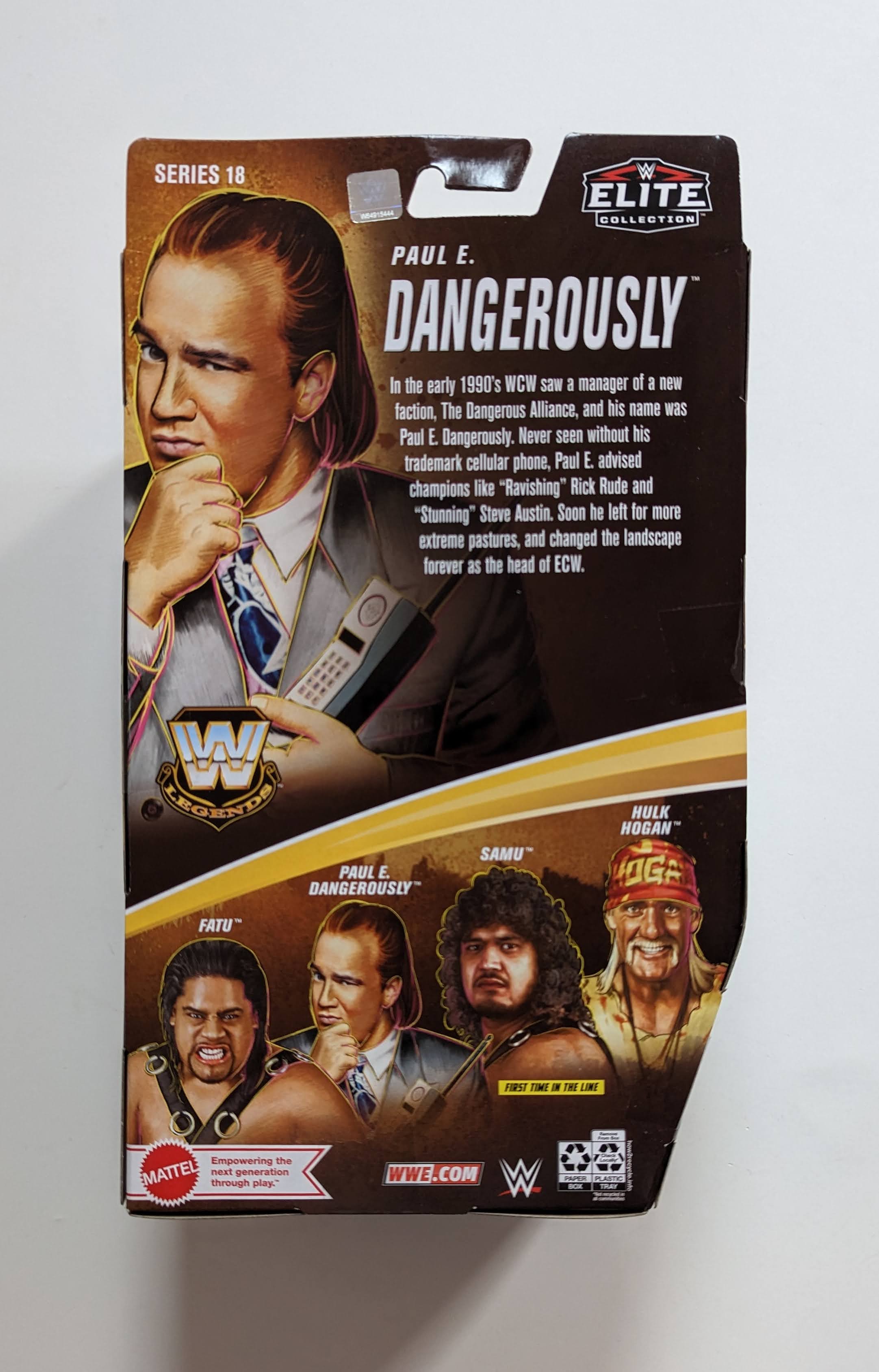 All Paul Heyman Wrestling Action Figures – Wrestling Figure Database