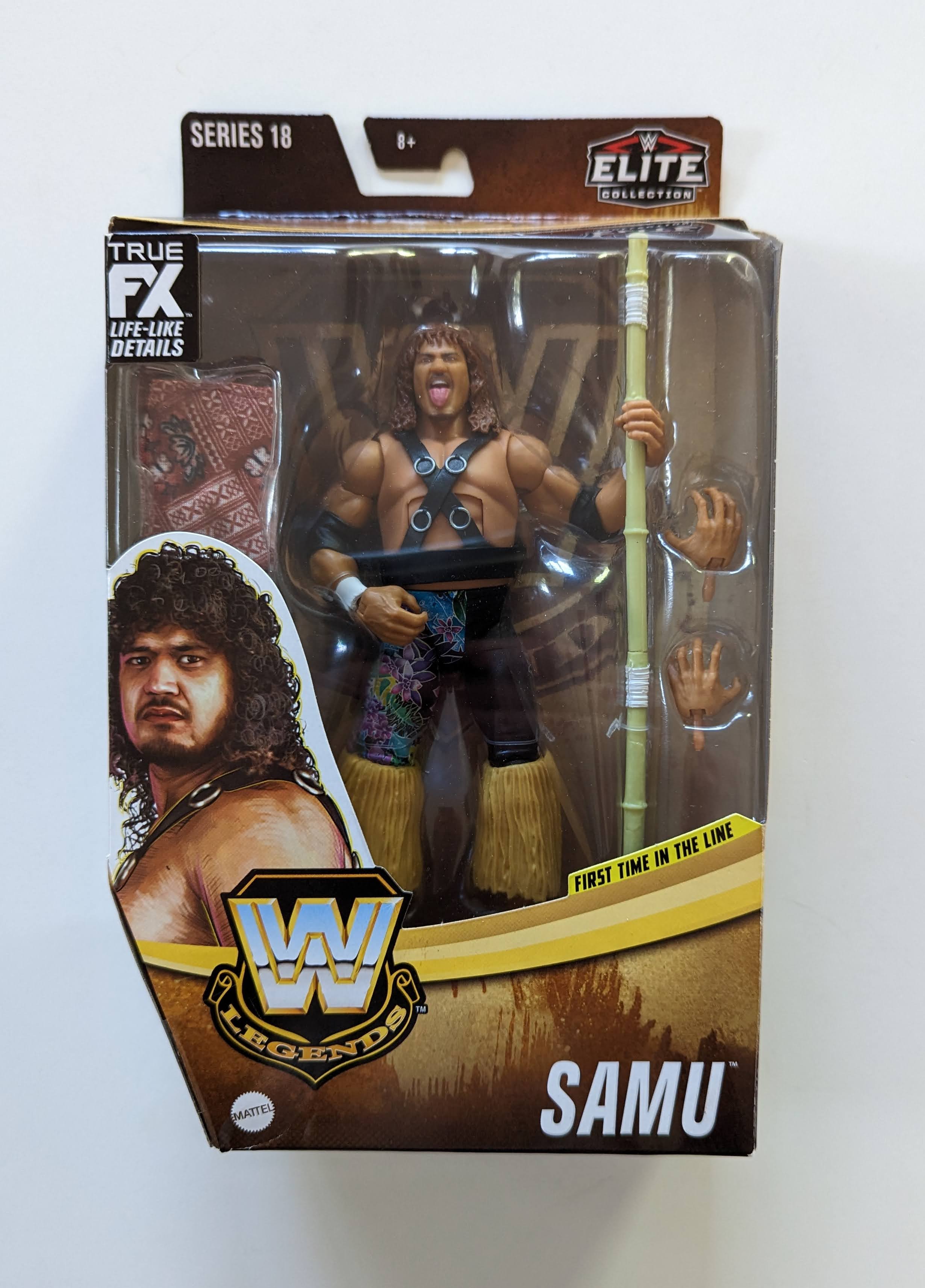 2023 WWE Mattel Elite Collection Legends Series 18 Samu [Exclusive, Ch ...