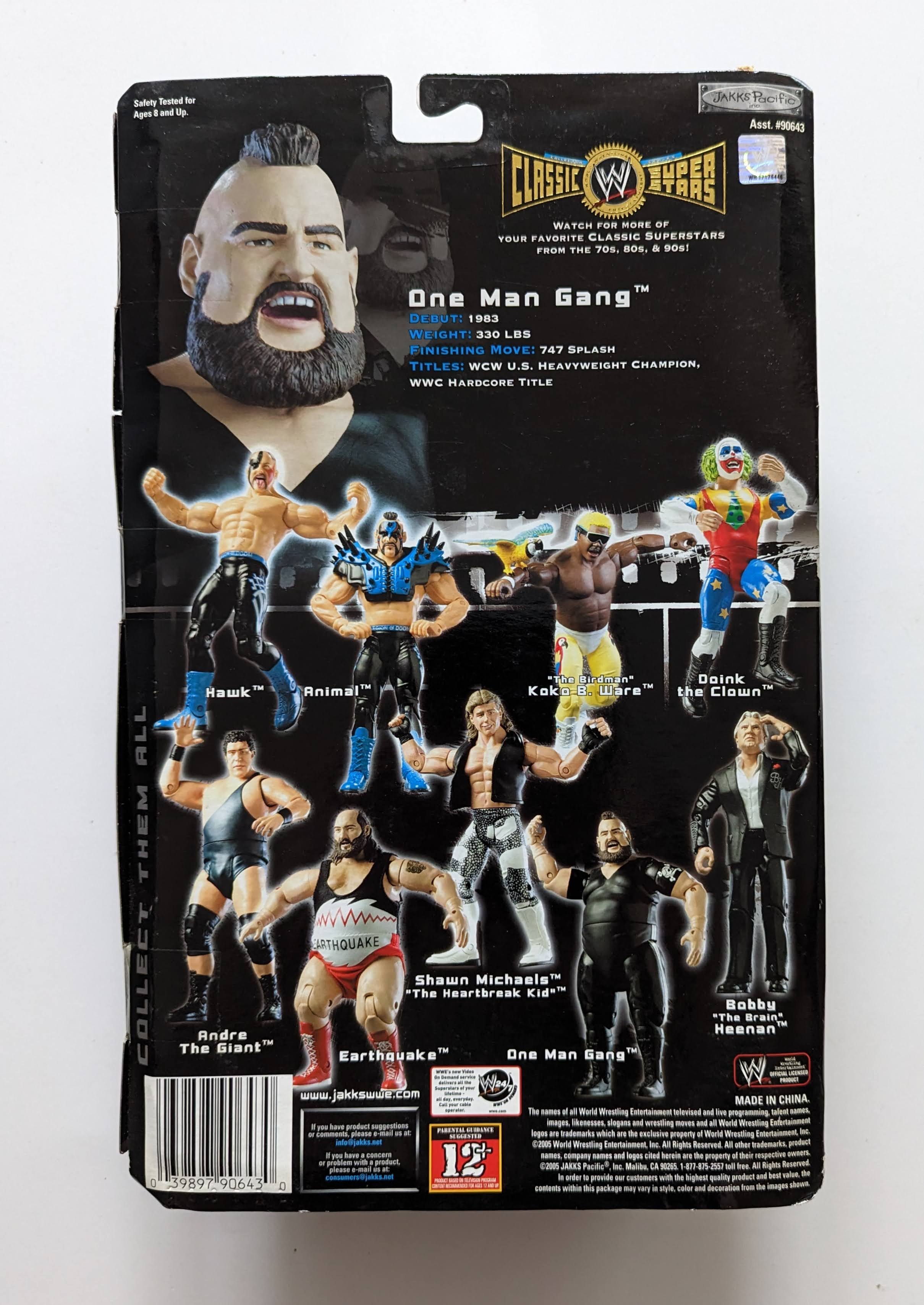 All Akeem [a.k.a. One Man Gang] Wrestling Action Figures – Wrestling ...