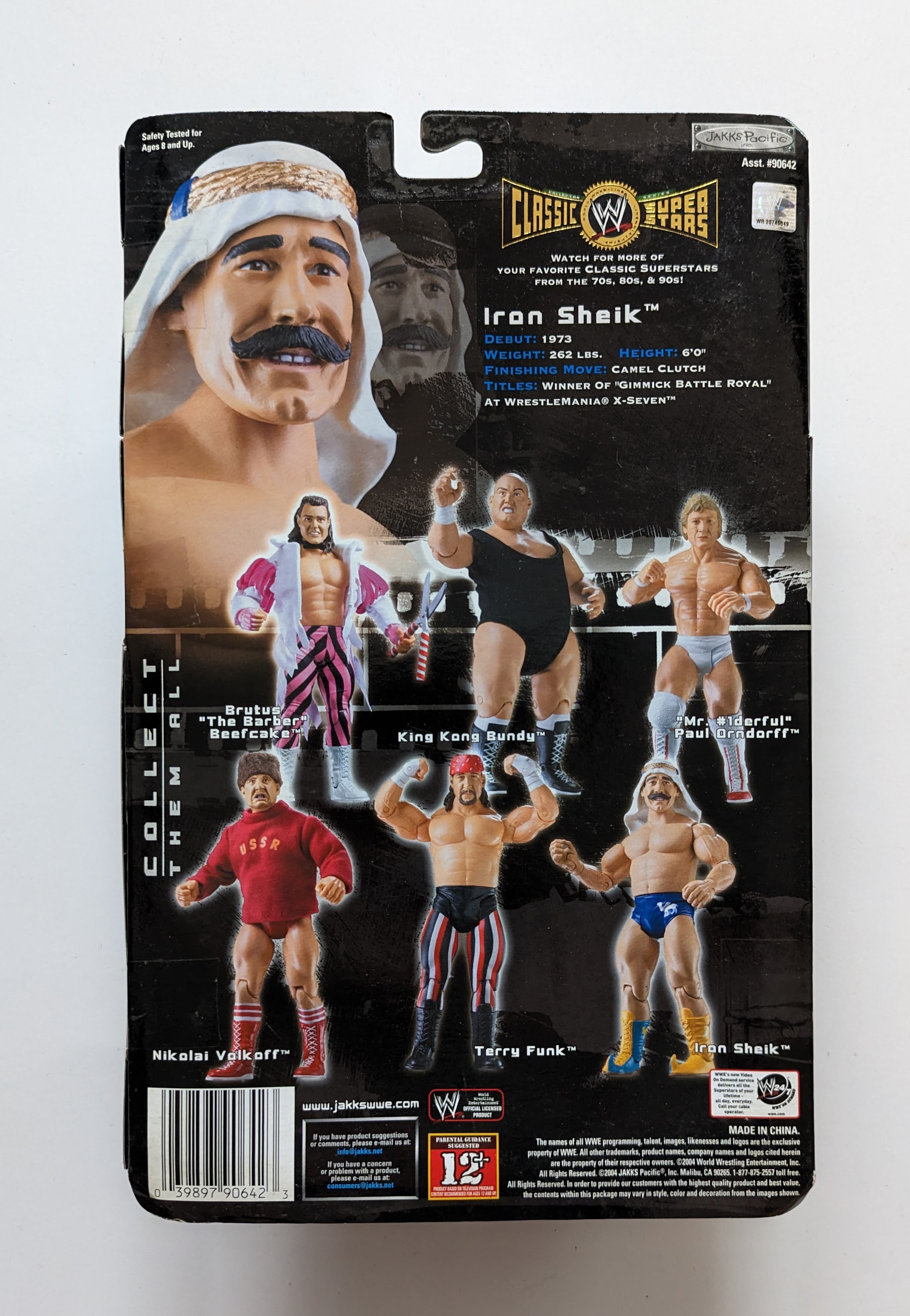 All Iron Sheik Wrestling Action Figures – Wrestling Figure Database