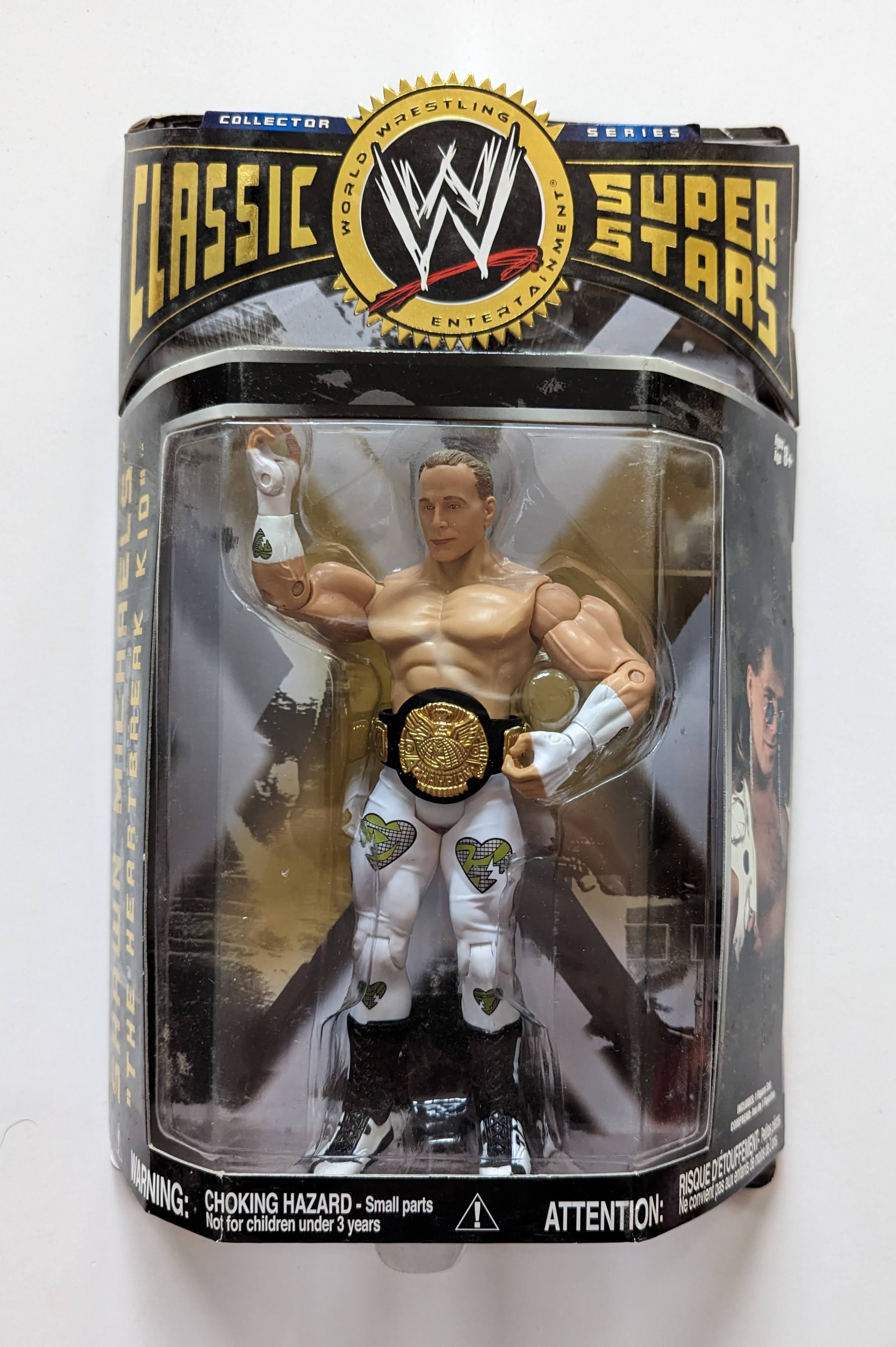 2008 WWE Jakks Pacific Best of Classic Superstars Series 2 Shawn Micha ...