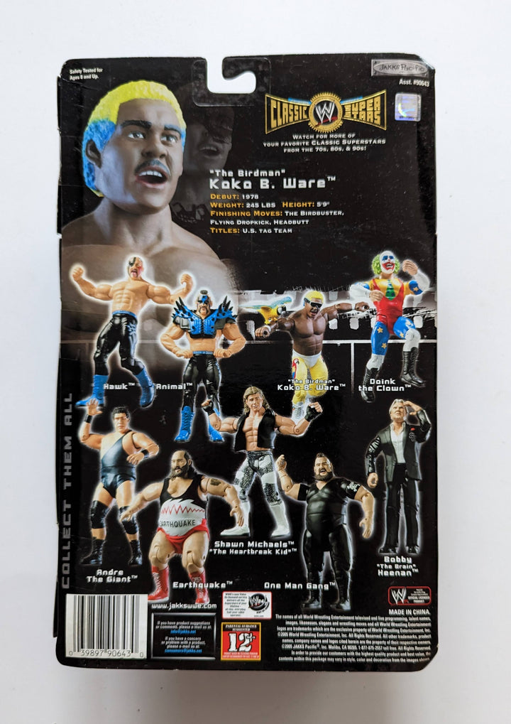 All Koko B. Ware Wrestling Action Figures – Wrestling Figure Database