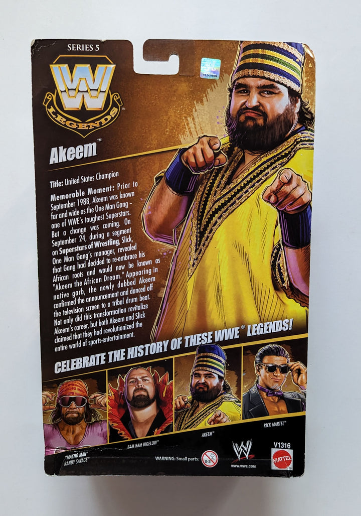 All Akeem [a.k.a. One Man Gang] Wrestling Action Figures – Wrestling ...